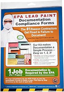 EPA Lead Paint Documentation Kit, for 1 Job - House Paint - Amazon.com