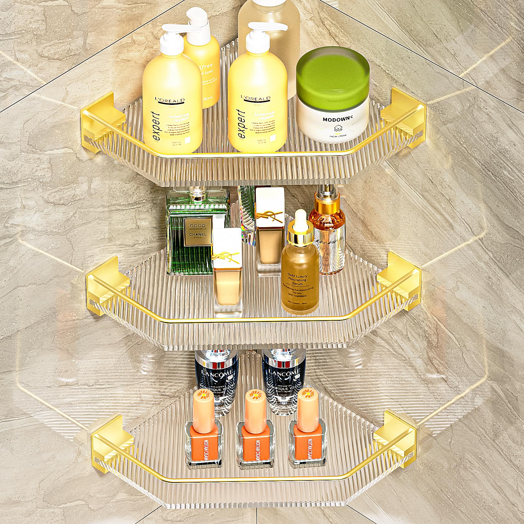 Acrylic Bathroom Rack,Acrylic Bathroom Shelves, Wall Mounted Acrylic ...