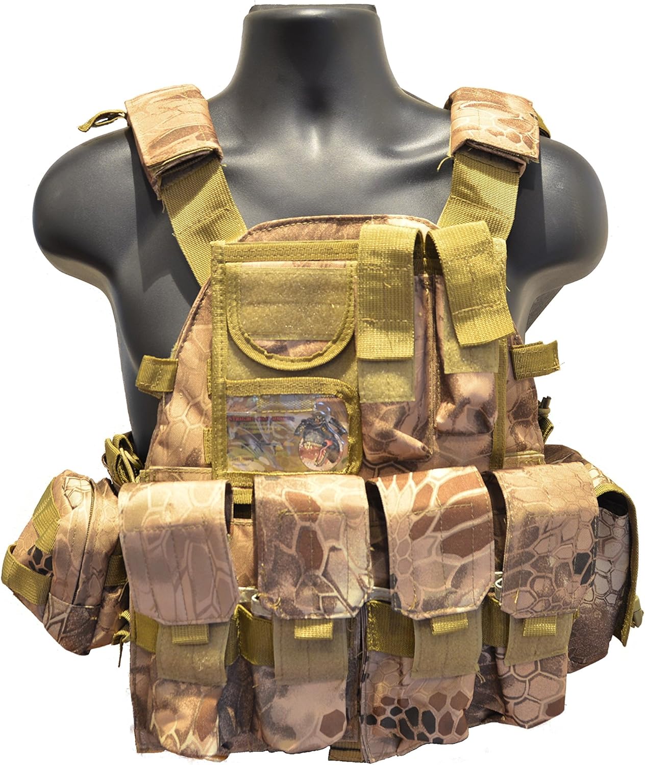 Amazon.com: Recon One Tactical Molle Vest (Banshee) : Sports & Outdoors