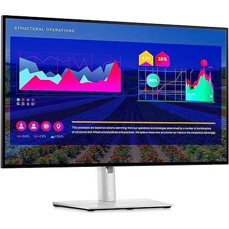 Amazon.com: Dell UltraSharp 27 Monitor (U2722D) 27-inch QHD with ...