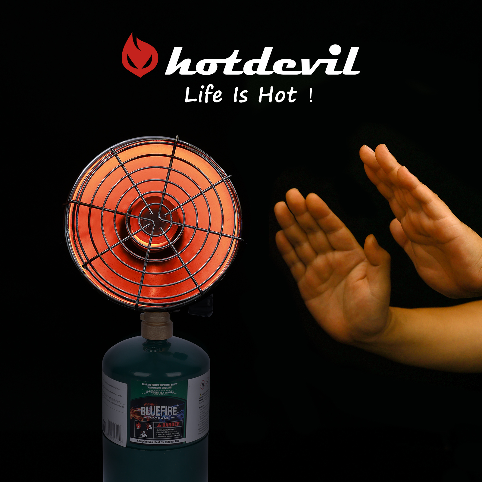 Watch Hotdevil Outdoor Small Propane Heater for Tent Camping Patio on ...