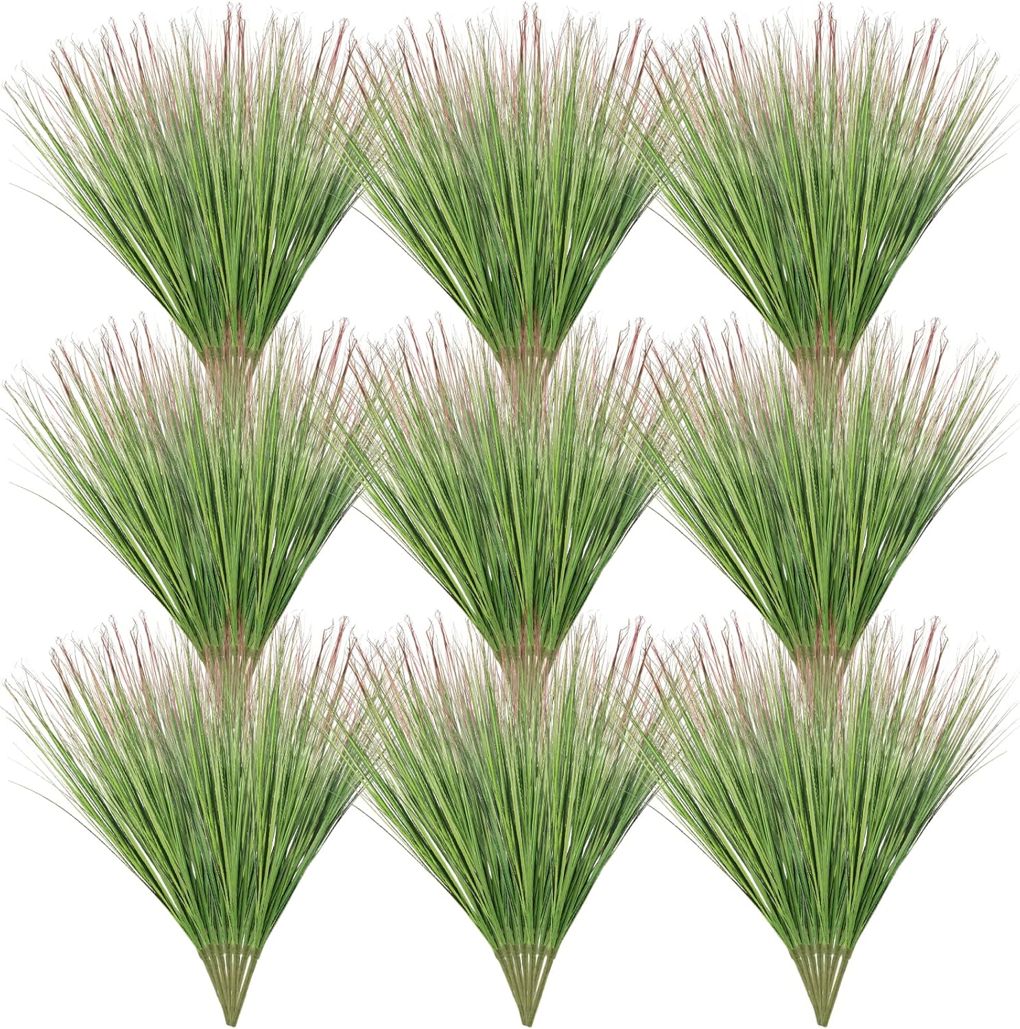 Amazon.com: Hoteam 24 Pieces 27 Artificial Plants Onion Grass Greenery ...