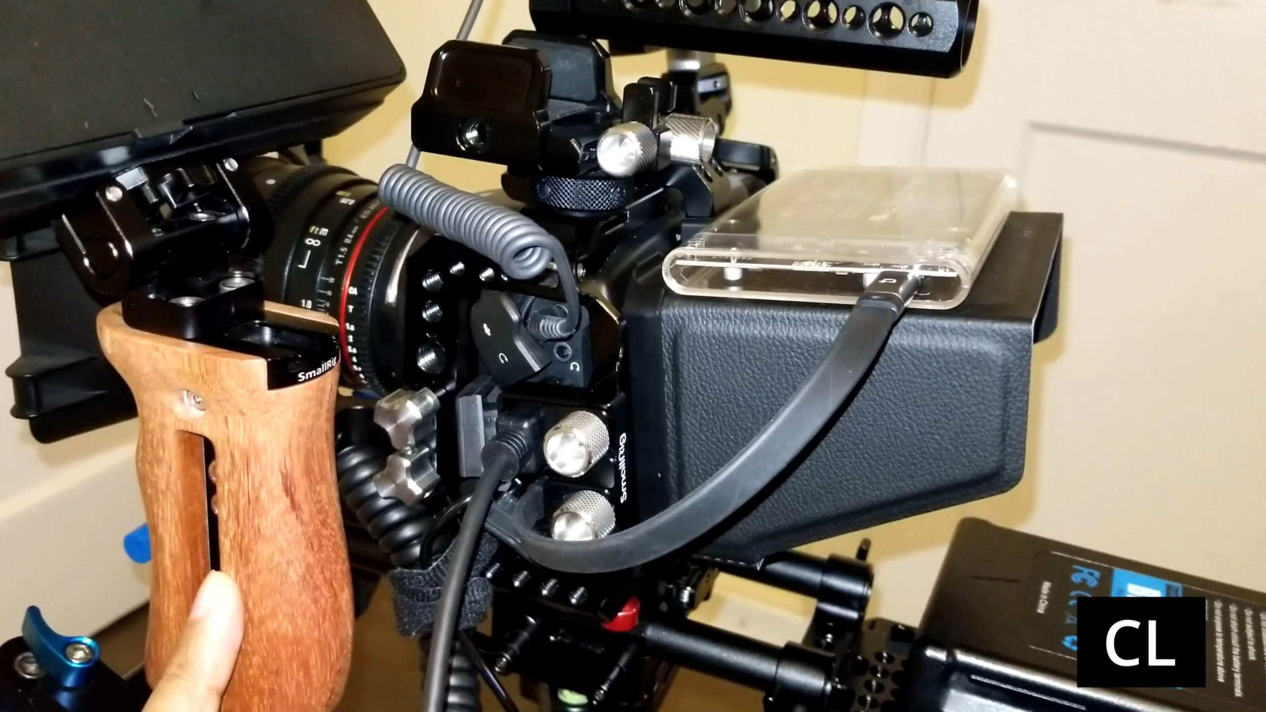 Watch I Use Samsung SSD 860 PRO 2TB for My BMPCC 6K Cine Rig Build Very ...