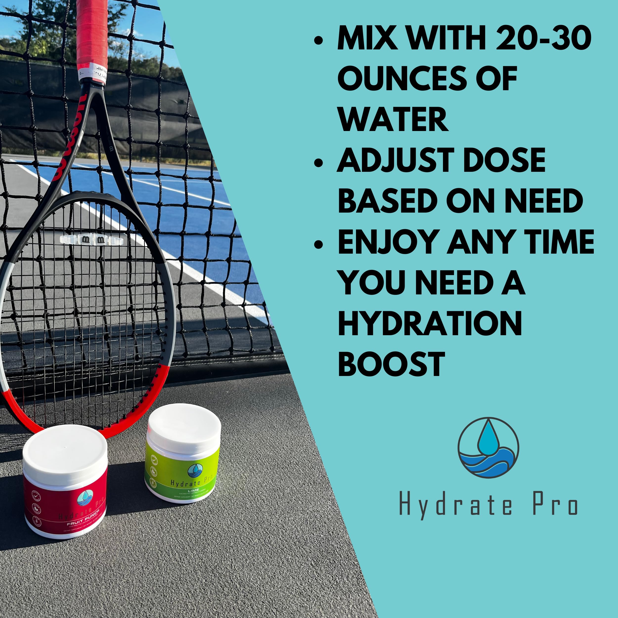 Snapklik.com : Hydrate Pro Sugar-Free Electrolyte Hydration Powder For ...