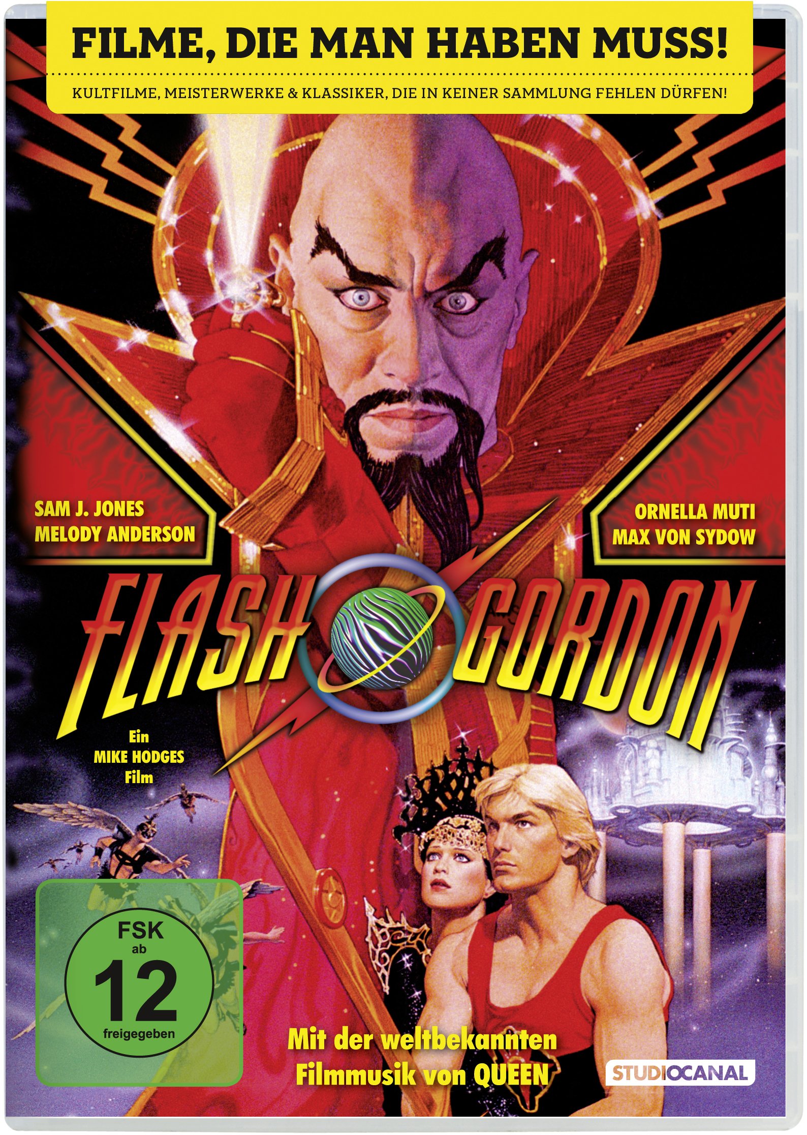Amazon.com: Flash Gordon : Sam J. Jones, Melody Anderson, Max von Sydow ...