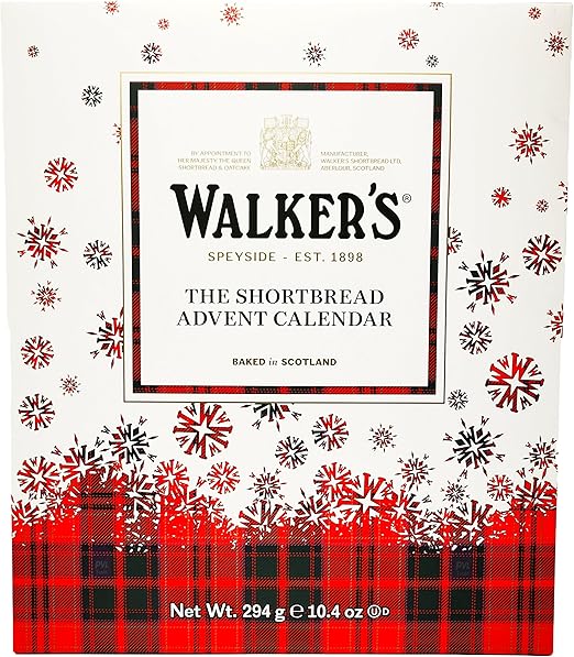 Walkers All Butter Shortbread Advent Calendar 2025 - Suitable for ...