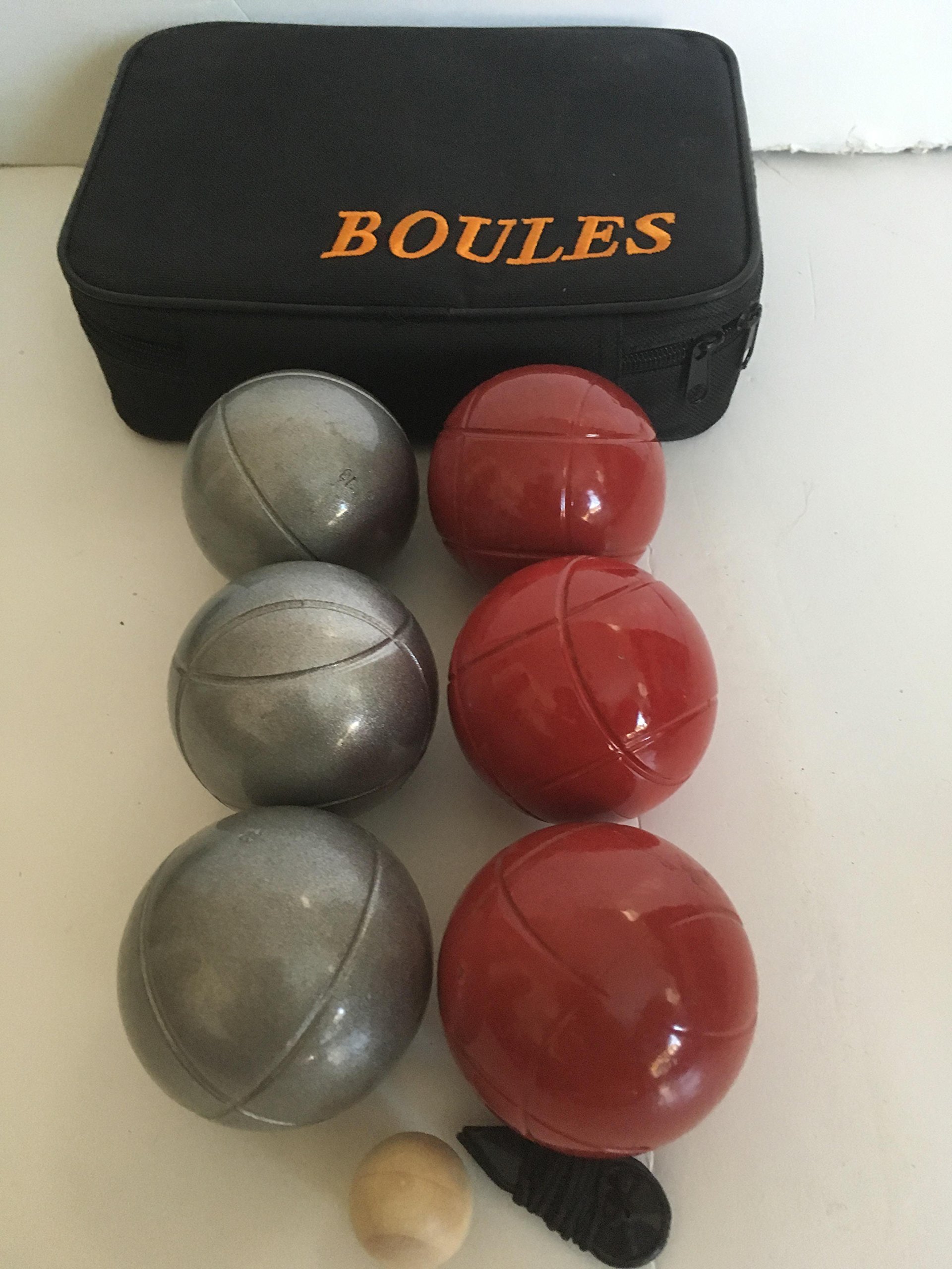 73mm Metal Bocce/petanque Set Wth 8 Gold And Slver Balls And | Etsy