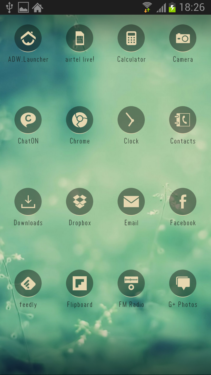 Simply Rounds Theme for ADW/Apex Launcher - App on Amazon Appstore