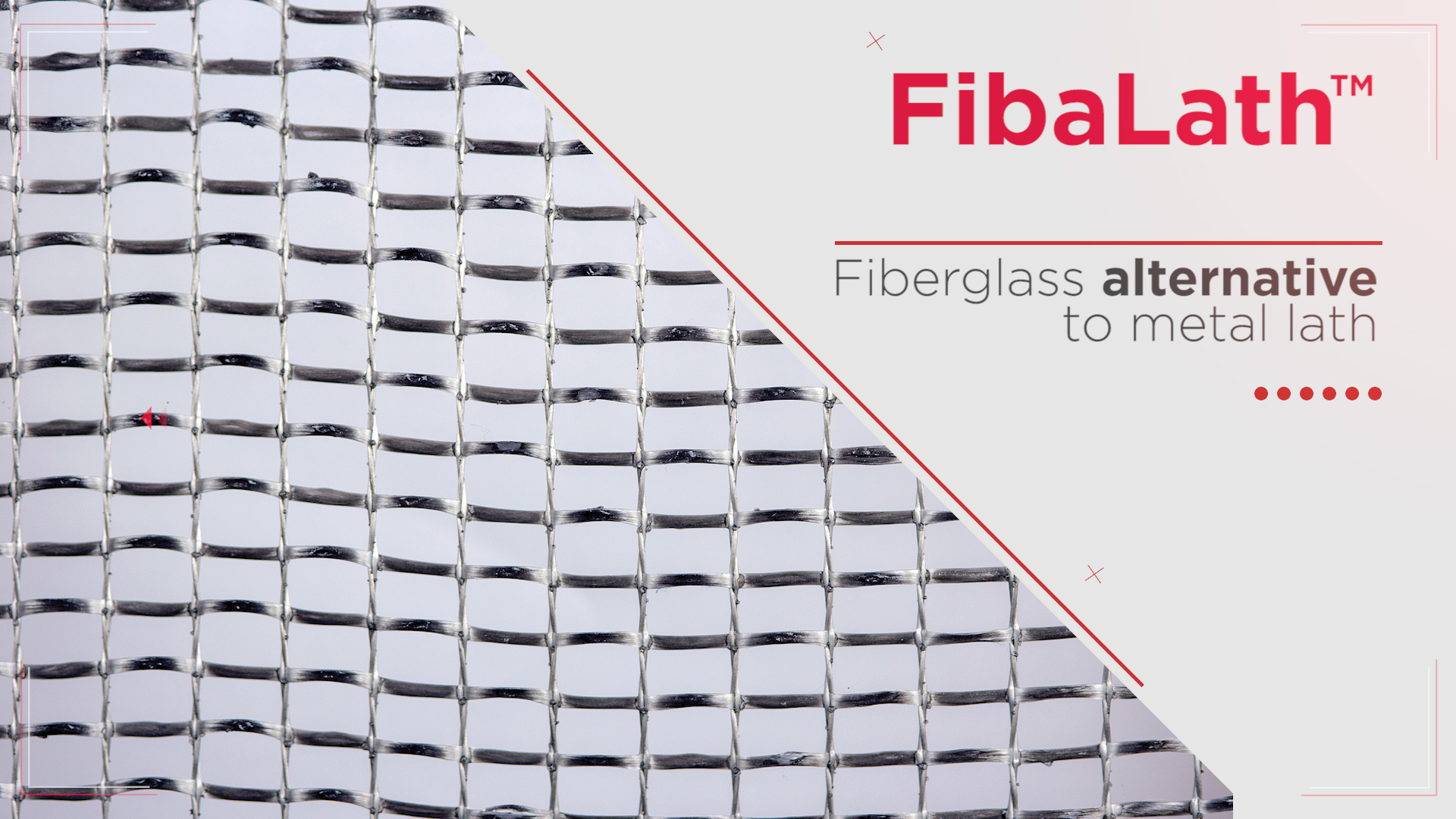 Watch Saint-Gobain ADFORS FLX7207-A FibaLath Fiberglass Lath, Gray on ...