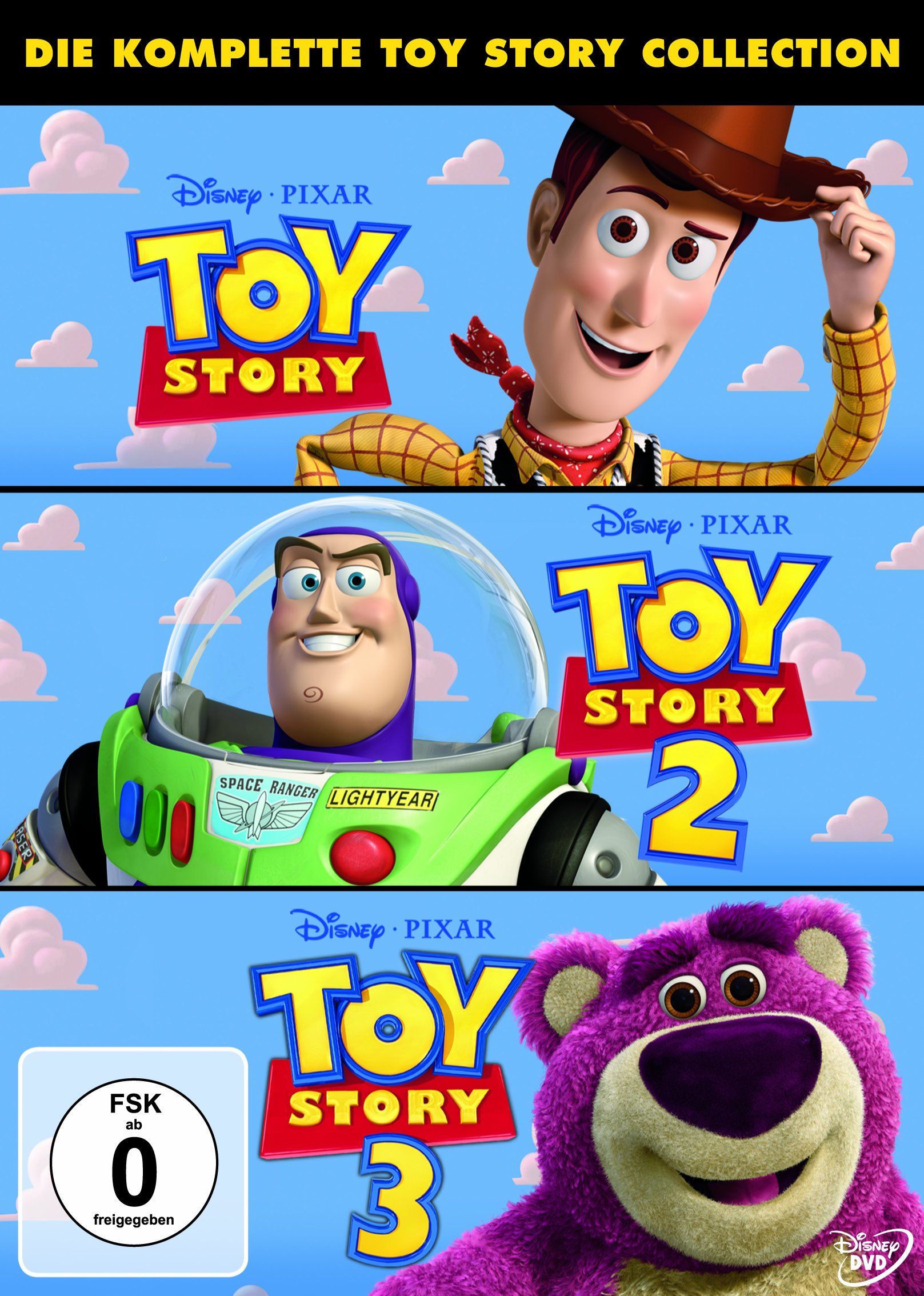 Toy Story / Toy Story 2 / Toy Story 3 [Alemania] [DVD]: Amazon.es ...