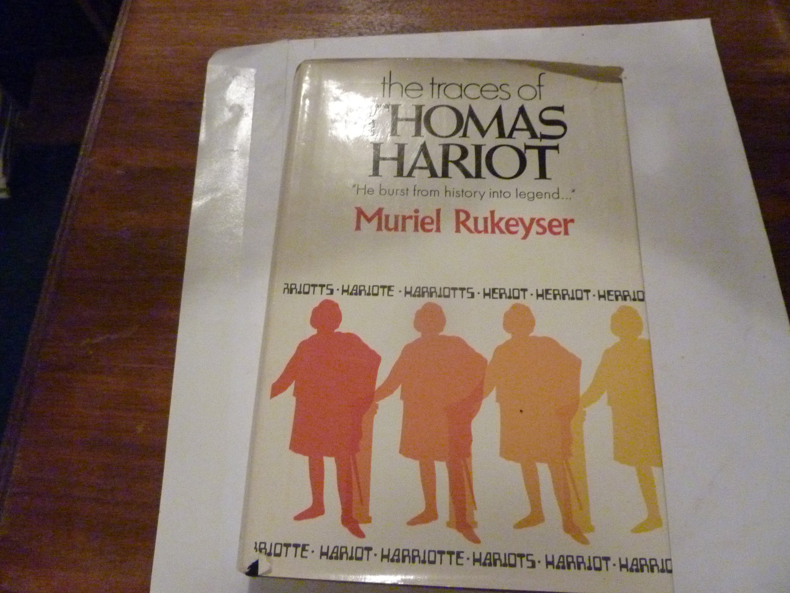 The Traces of Thomas Hariot: RUKEYSER, Muriel.: 9780394449234: Amazon ...