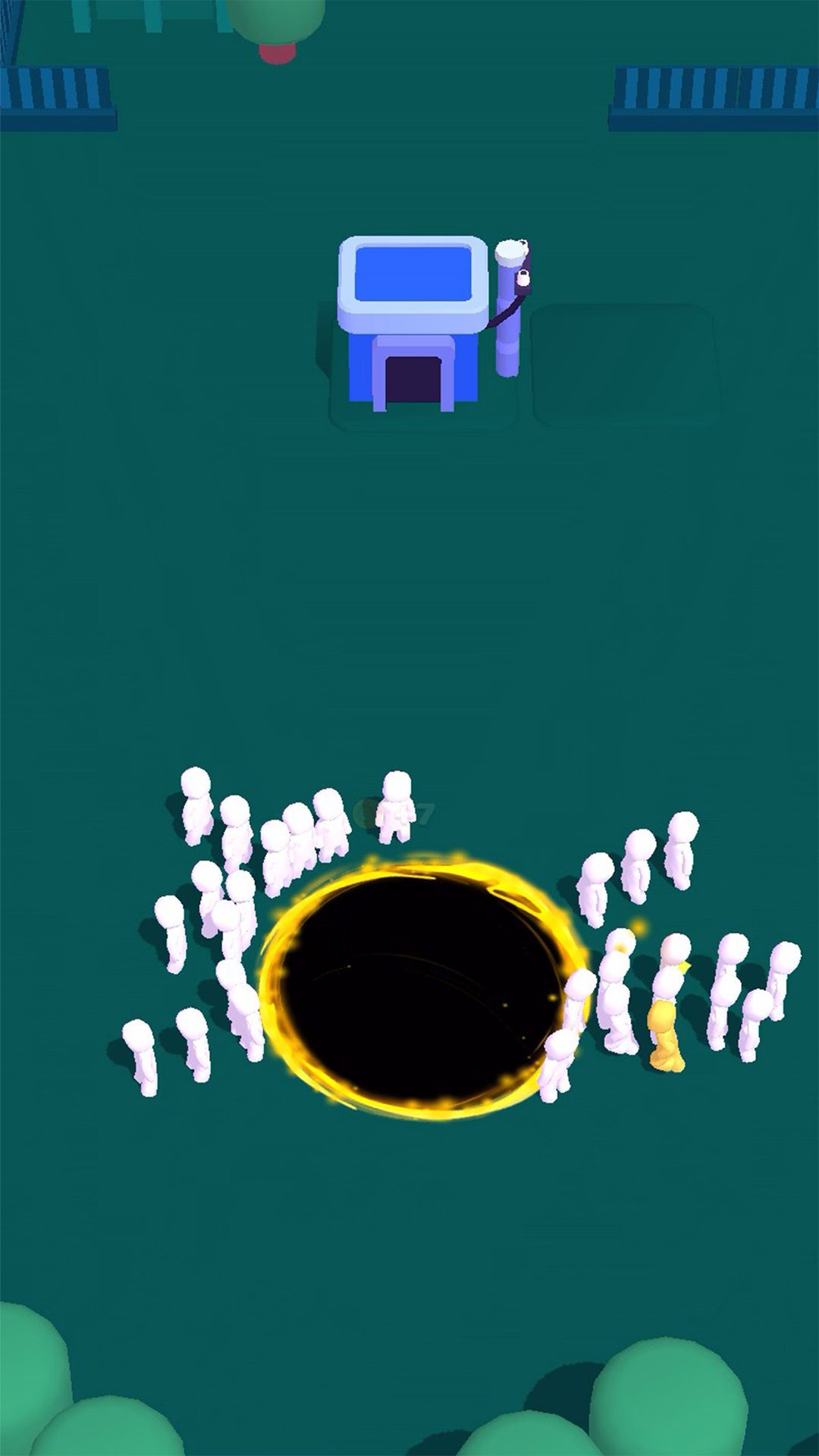Crowd eater: Idle black hole. Destroying crowd simulator - App on the ...