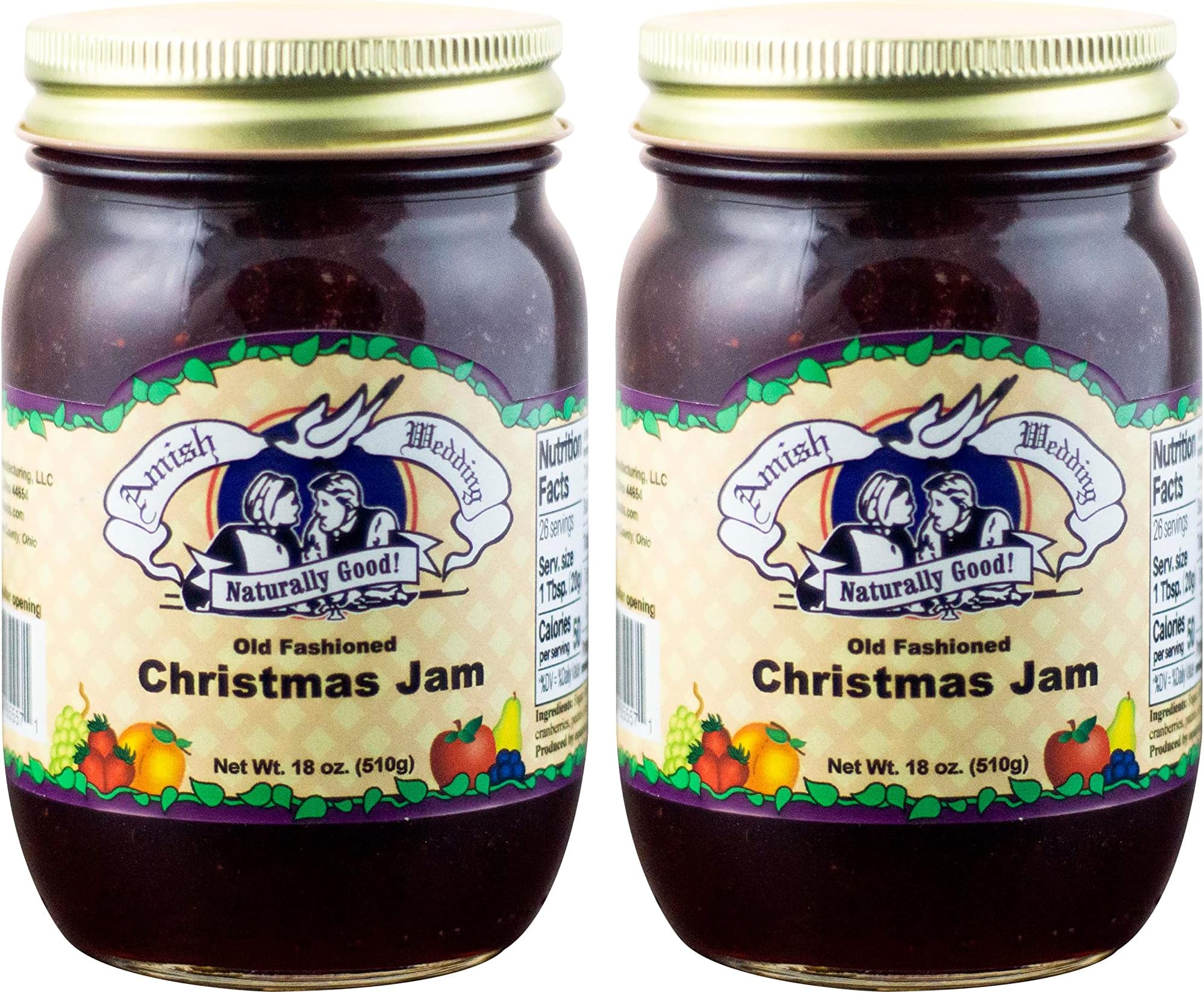 Amazon.com: The Dutch Kettle Amish Homemade Style Black Bear Jam All ...