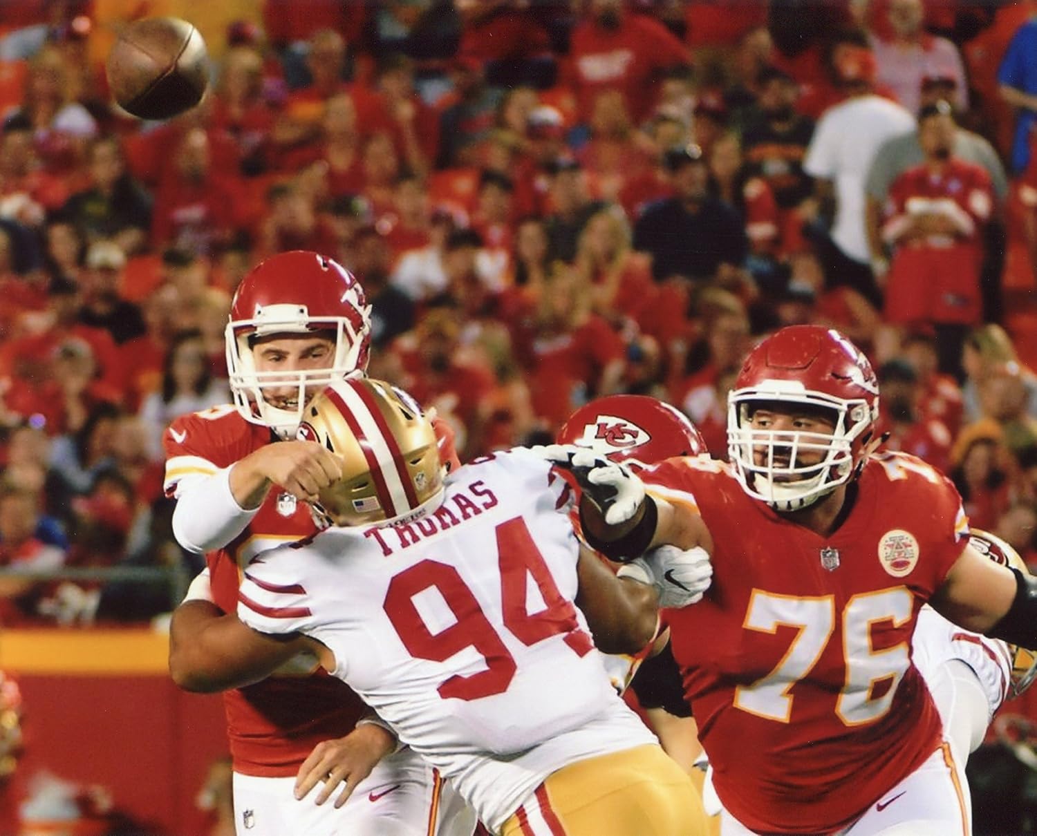 Amazon.com: SOLOMAN THOMAS SAN FRANCISCO 49ERS 8X10 SPORTS ACTION PHOTO ...