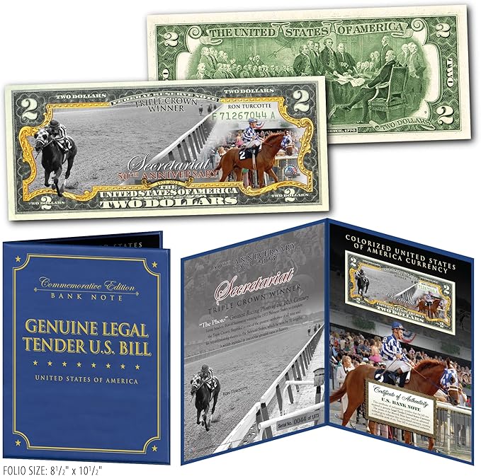 Amazon.com: Secretariat Racehorse Triple Crown 50th Anniversary (1973 ...