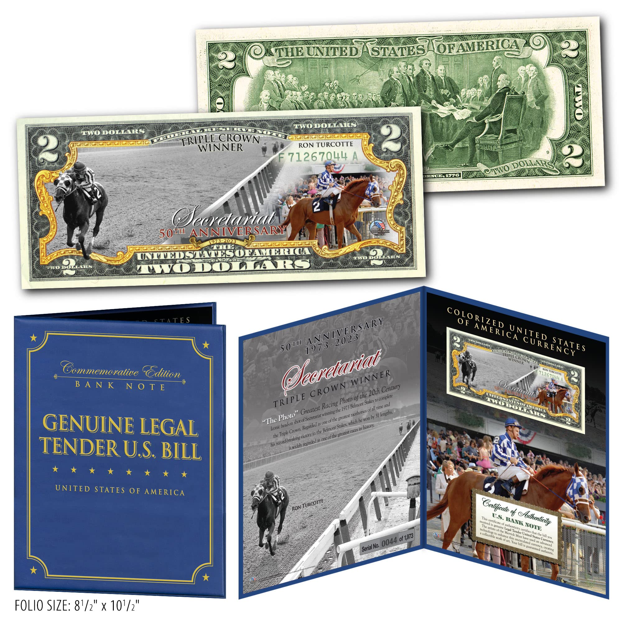 Amazon.com: Secretariat Racehorse Triple Crown 50th Anniversary (1973 ...