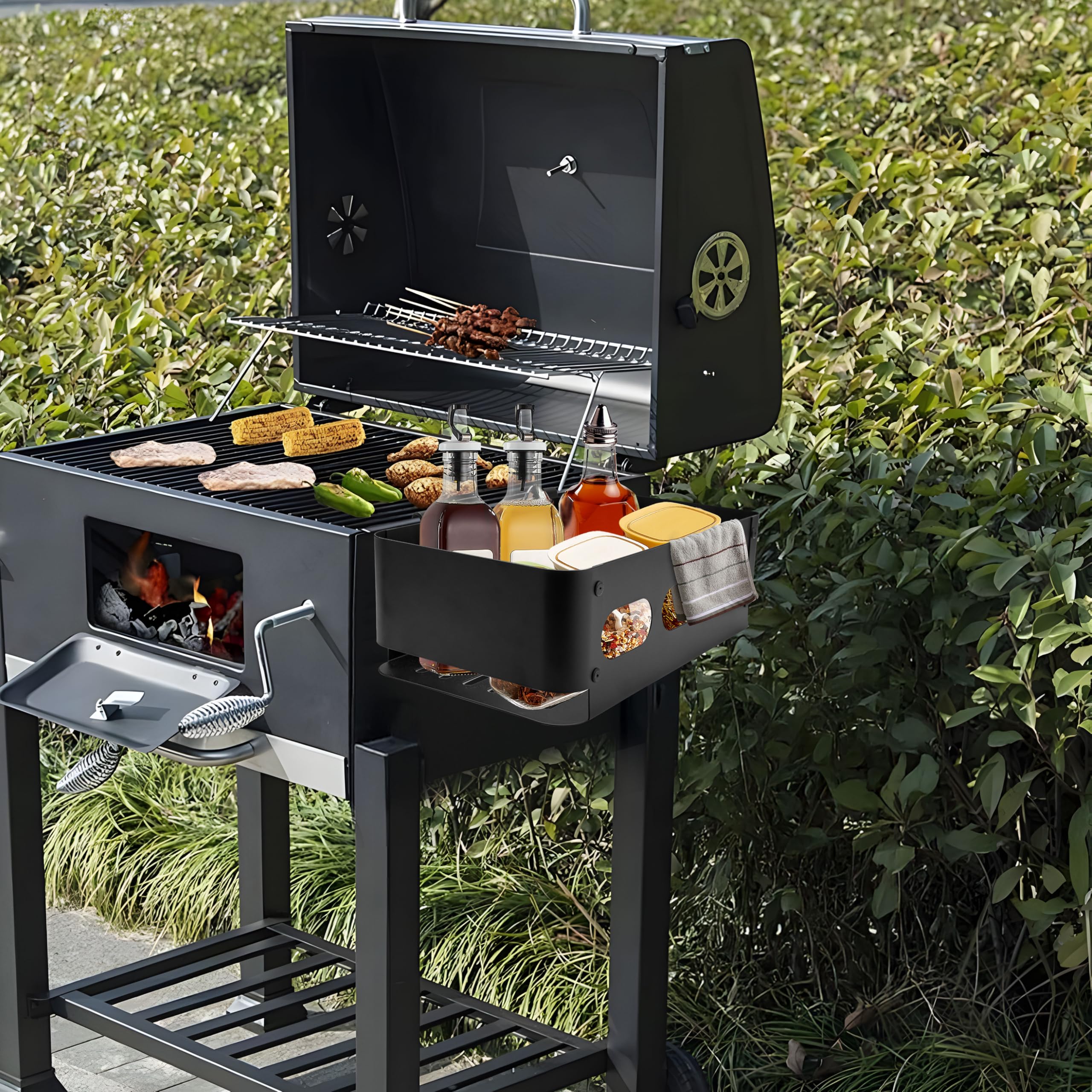 Snapklik.com : Raneped Storage Bin For Traeger Grills, Suit For Traeger ...