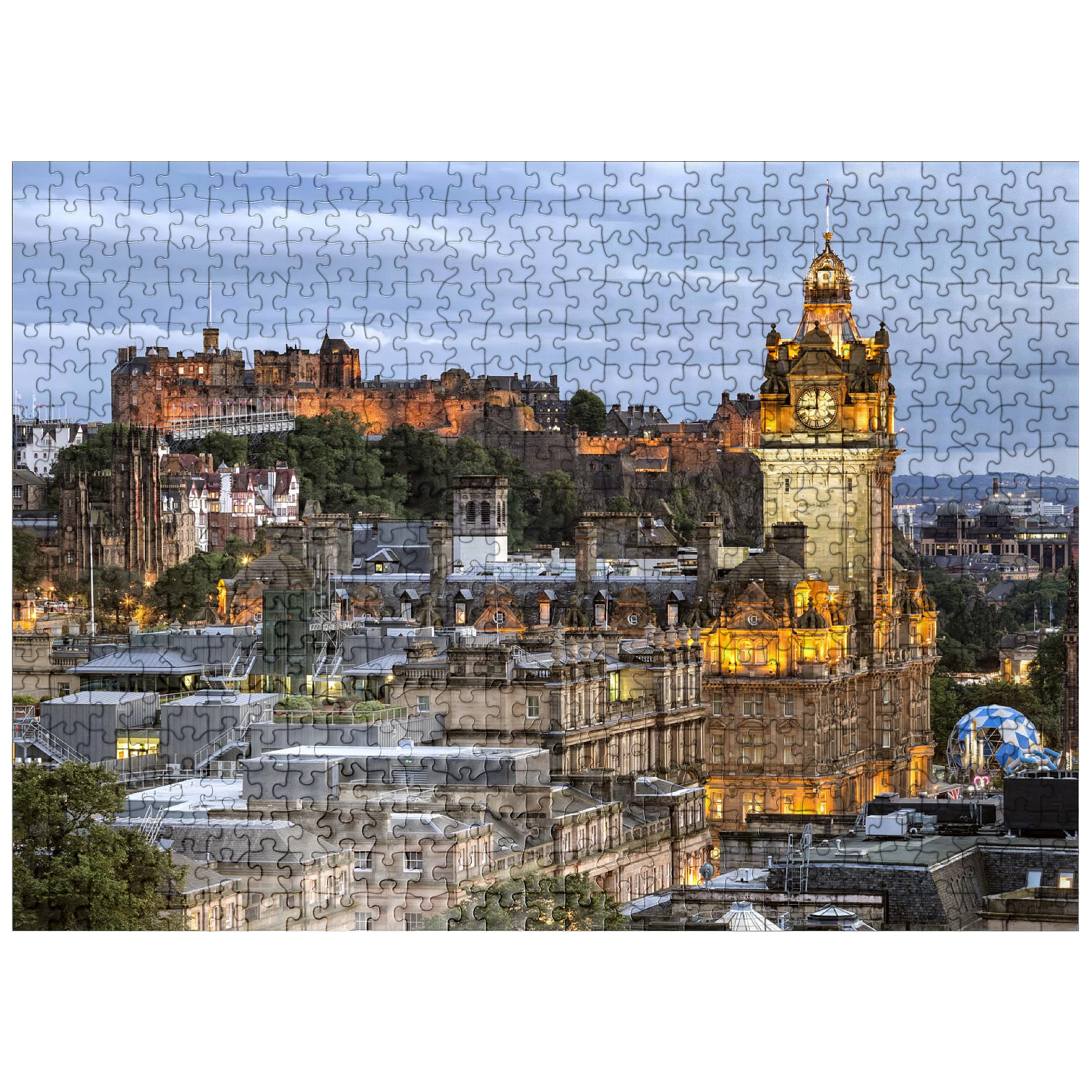 Amazon.com: MyPuzzle Edinburgh Scotland - Premium 500 Piece Jigsaw ...