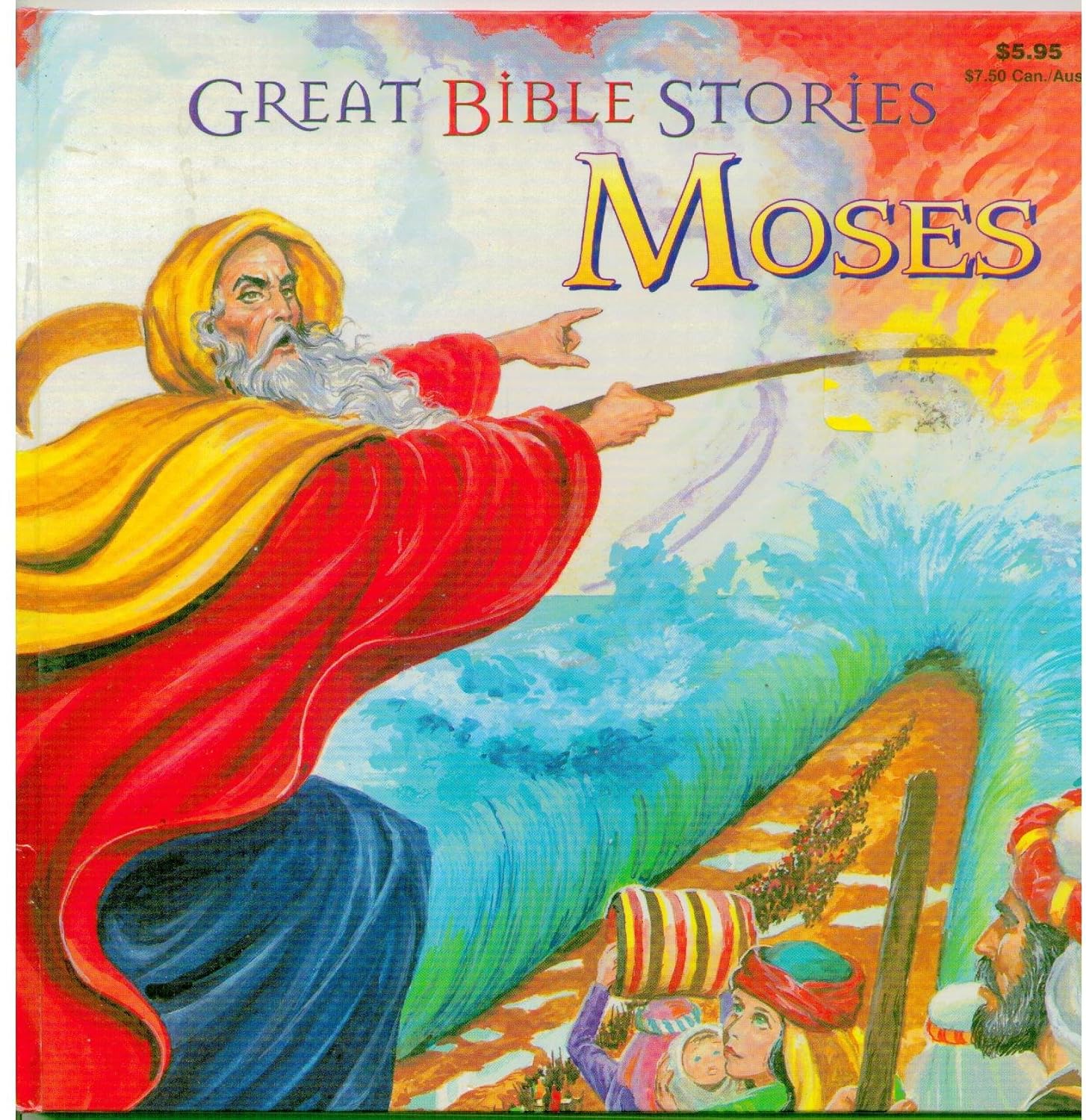 Moses (Great Bible Stories): Maxine Nodel, Norman Nodel: 9780866110037 ...