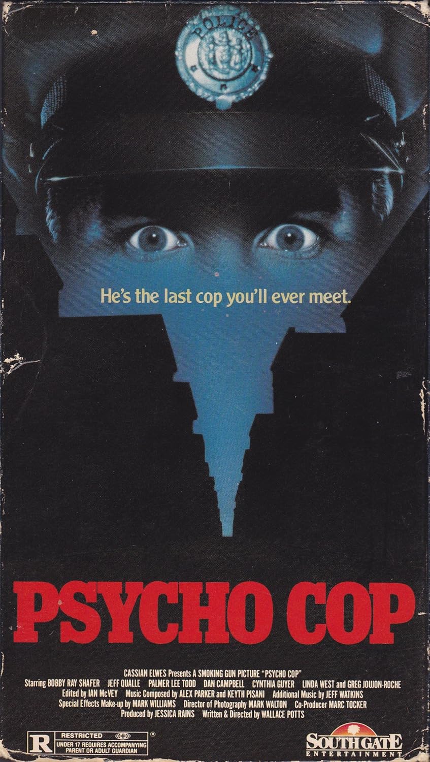 Amazon.com: Psycho Cop [VHS] : Robert R. Shafer, Jeff Qualle, Palmer ...