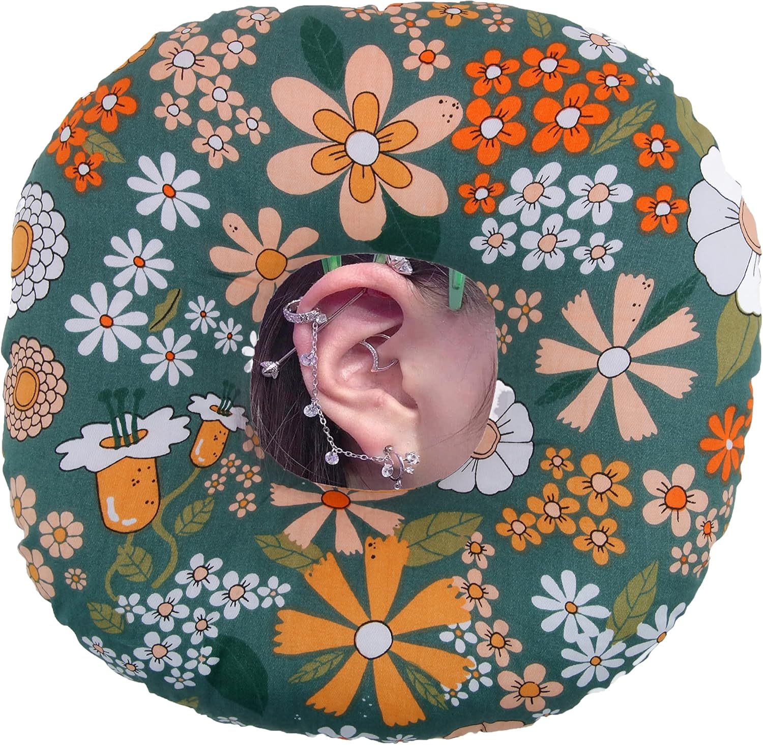 Amazon.com: Pillow with an Ear Hole for Ear Pain CNH Pillow Ear ...