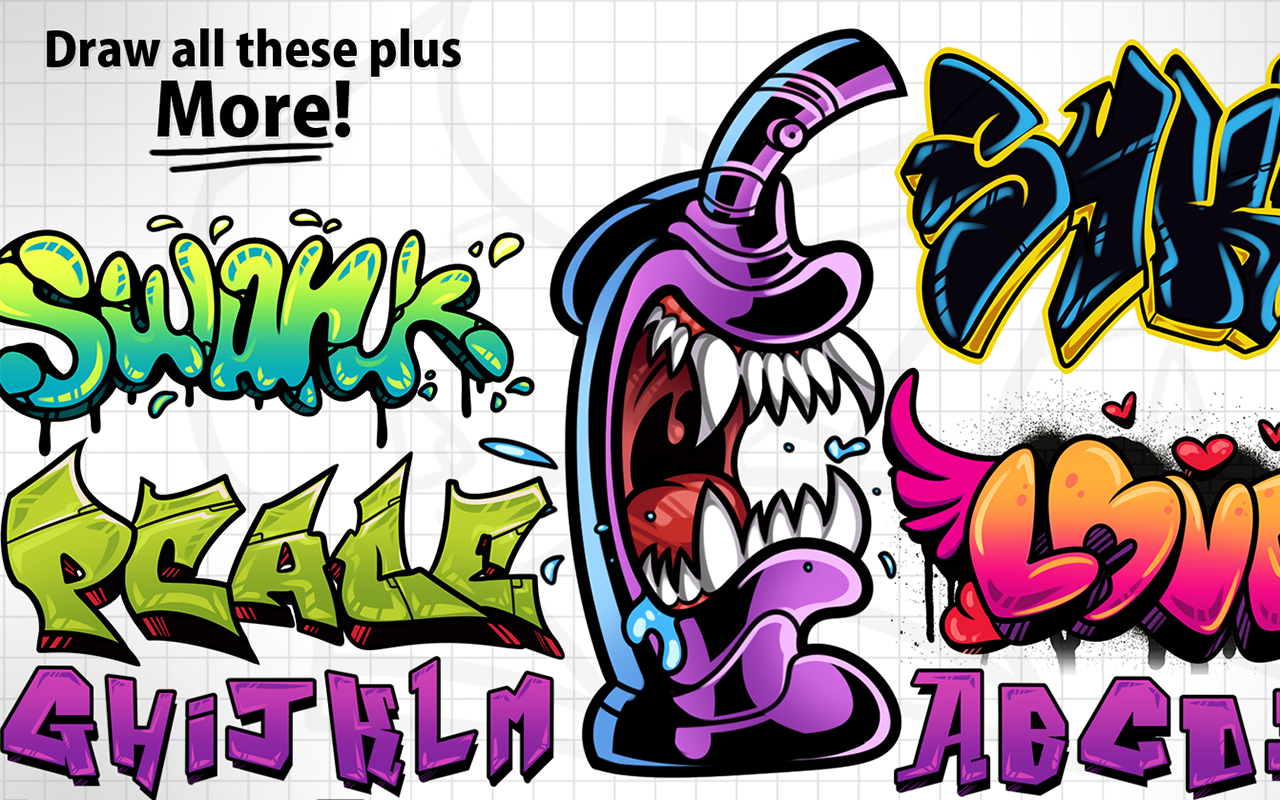 How to Draw Graffiti: Pro Edition - Application sur Amazon Appstore