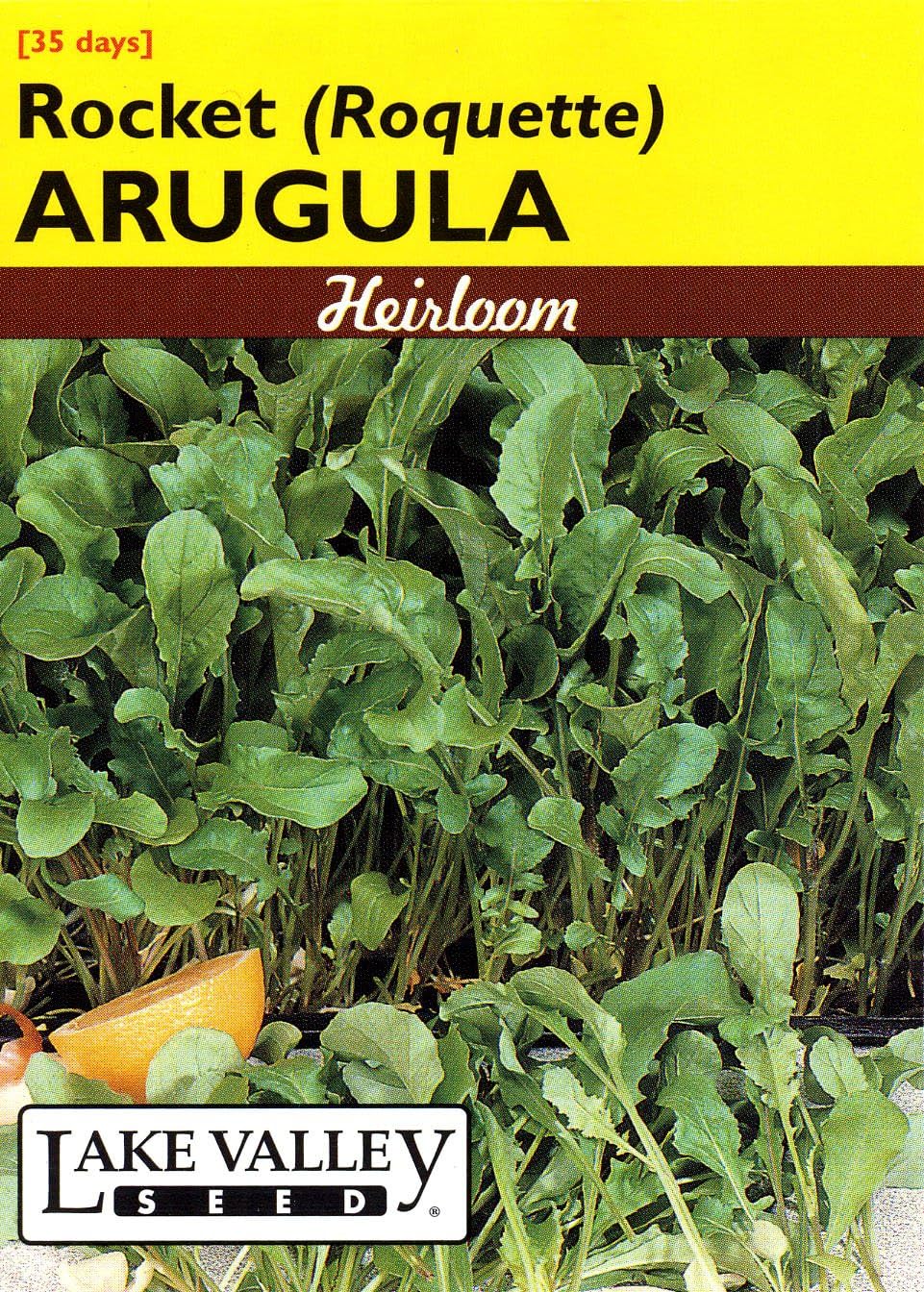 Amazon.com : Lake Valley 261 Arugula Heirloom Seed Packet : Vegetable ...