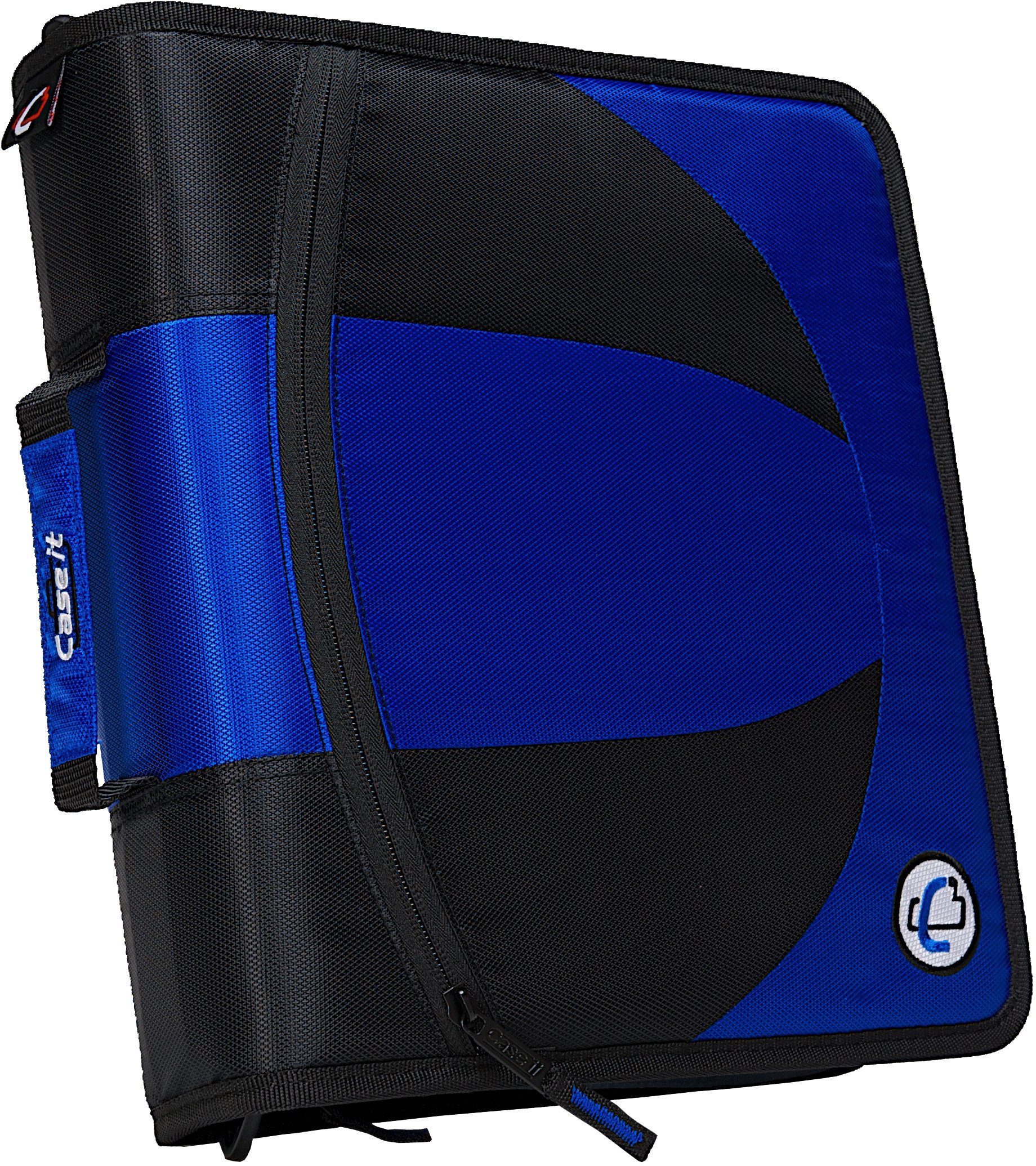 Snapklik.com : Case-it The Dual 2-in-1 Zipper Binder - Two 1.5 Inch D ...