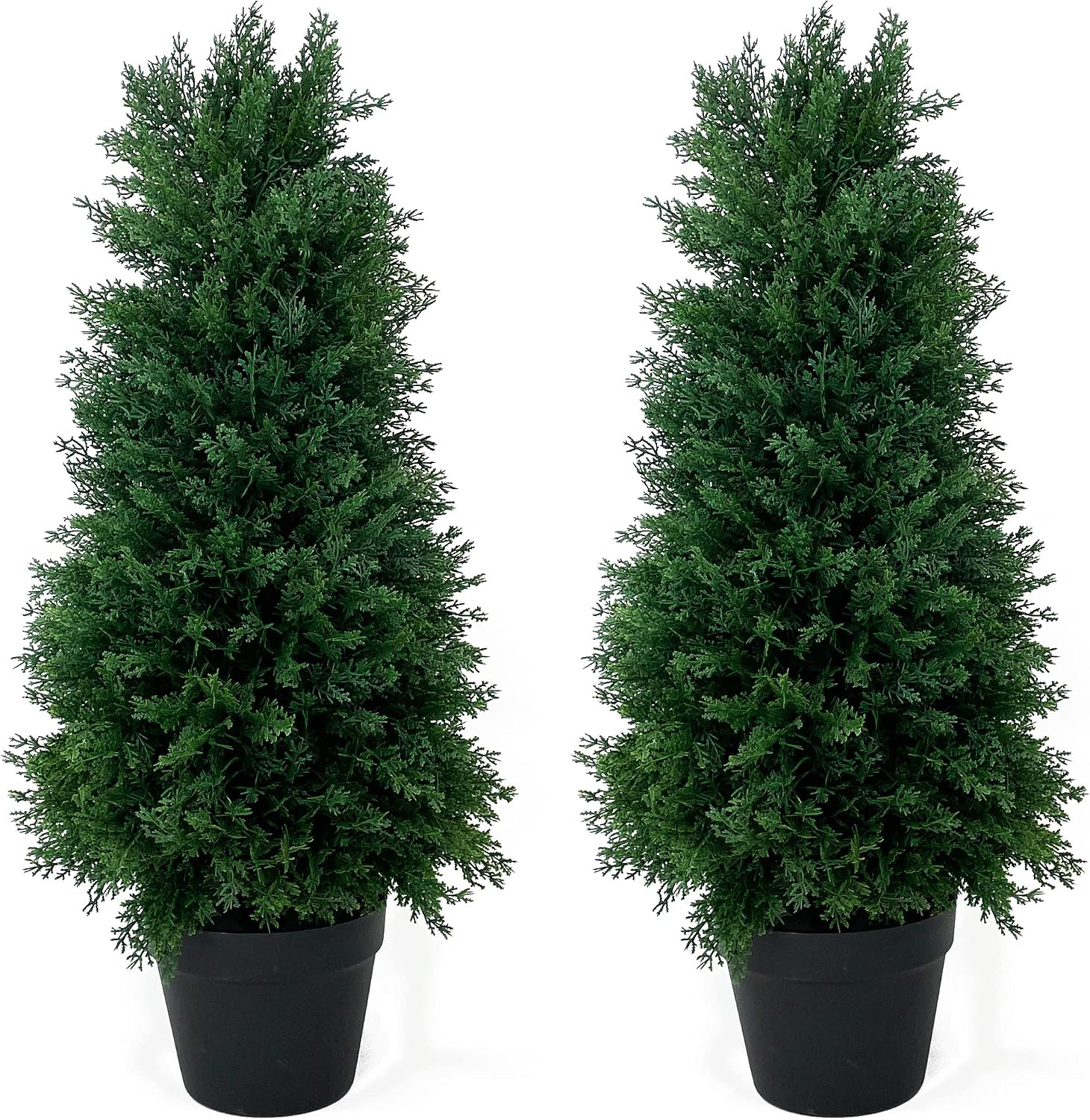 Amazon.com - Silk Tree Warehouse Artificial UV Rated 30/ inch Cedar ...