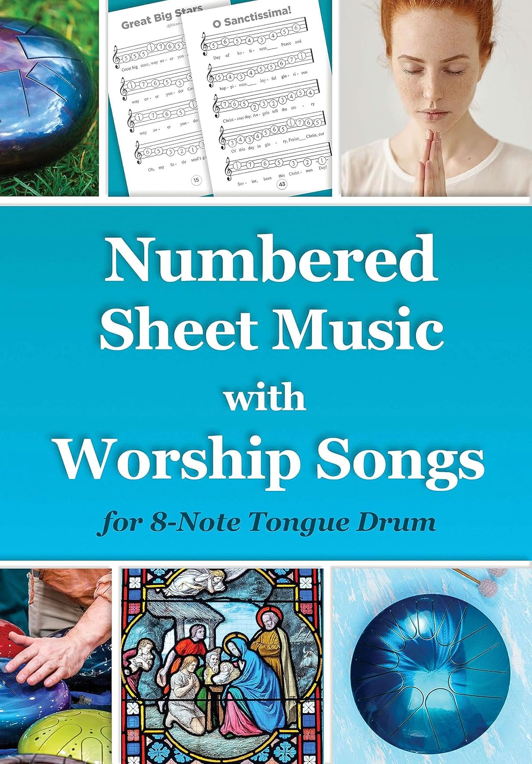 Amazon.com: Numbered Sheet Music with Worship Songs for 8-Note Tongue ...