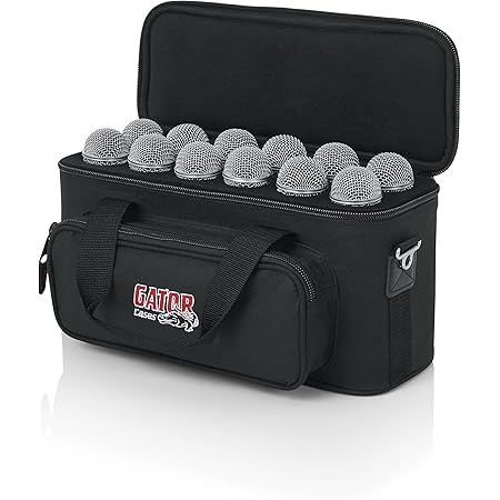 CASEMATIX Cardioid Dynamic and Vocal Microphone Hard Case Compatible ...