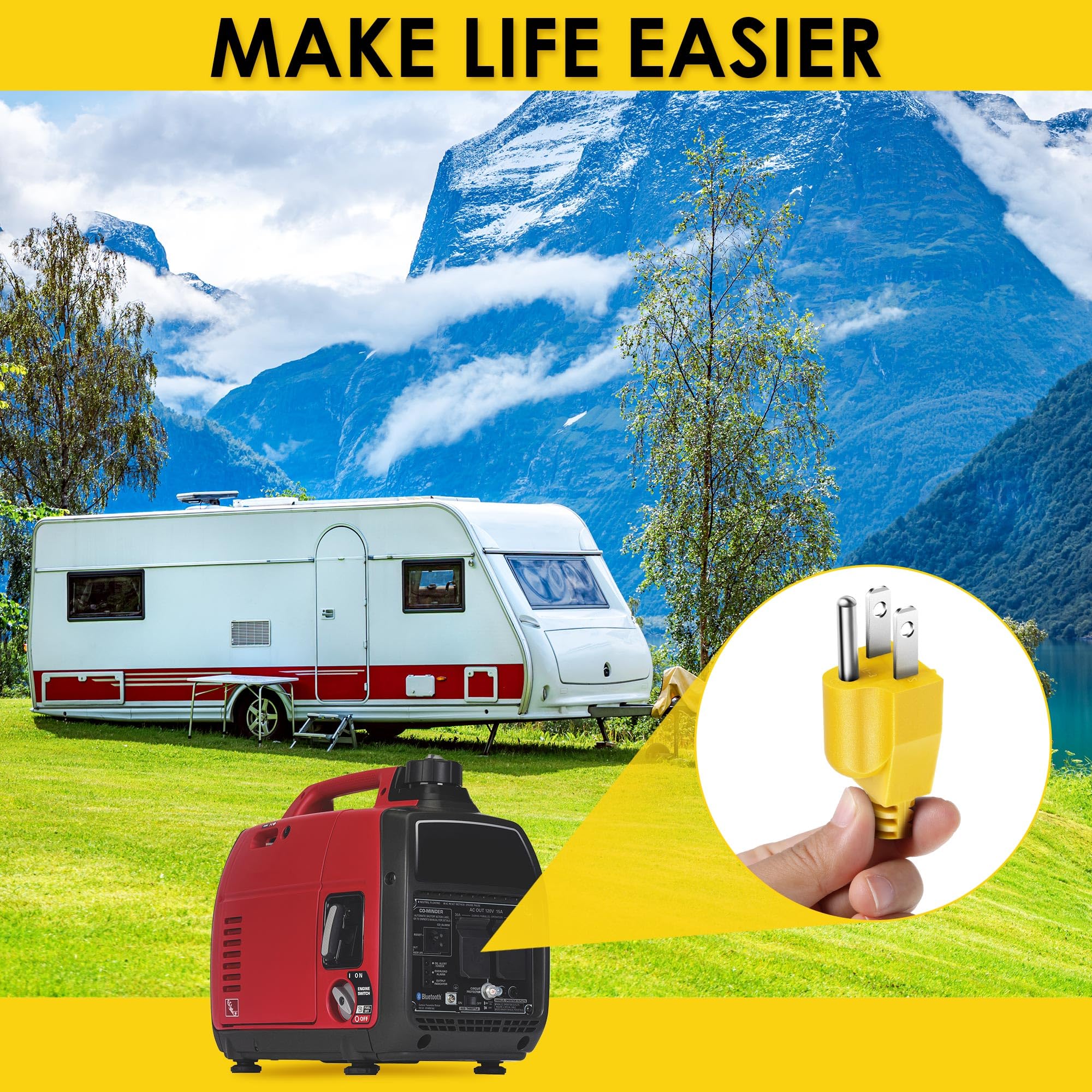 Snapklik.com : Neutral Ground Bonding Plug For Portable Inverter ...