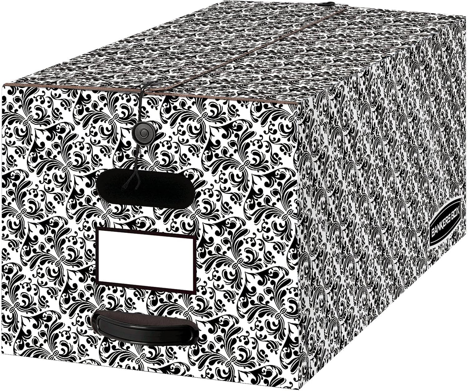 Amazon.com: Bankers Box Decorative Storage Box with Lids, String ...