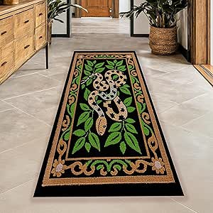 Amazon.com: LHTSJW Snake Runner Rug,2x3ft Gothic Animal Washable Rugs ...