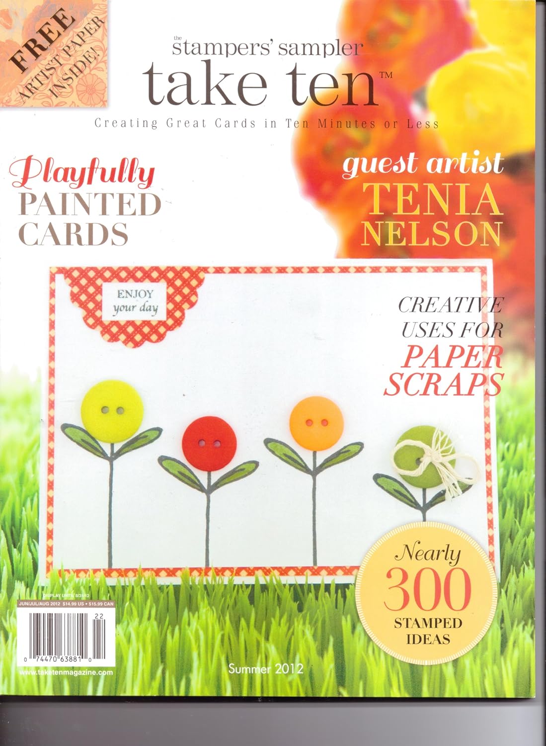 Take Ten Magazine. Great Cards In Ten Minutes Or Less. Vol 12. #3. 2012 ...