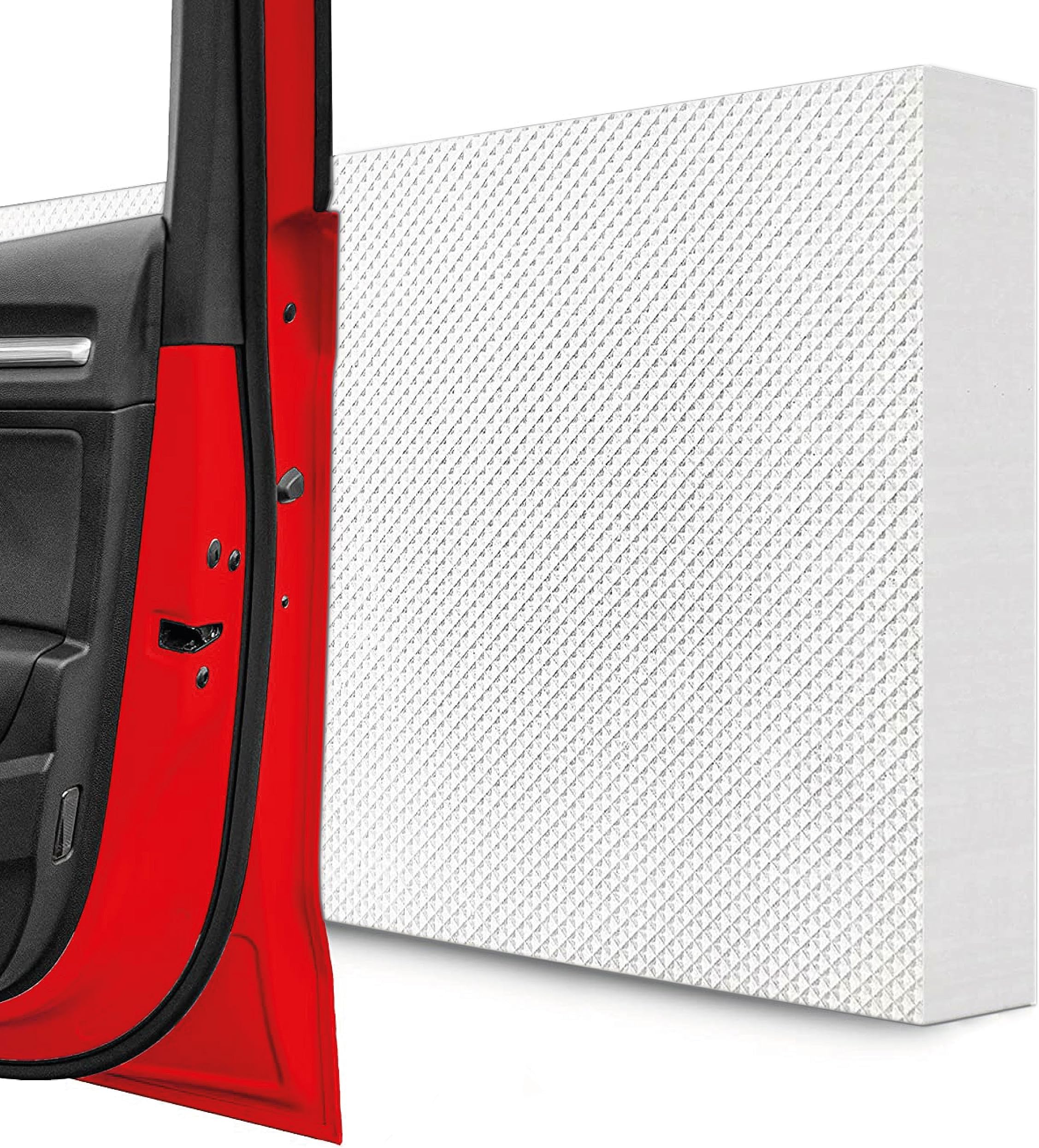 Amazon.fr : 4 Mousse Protection Garage 40 x 20 x 2 cm, étanche Portiere ...