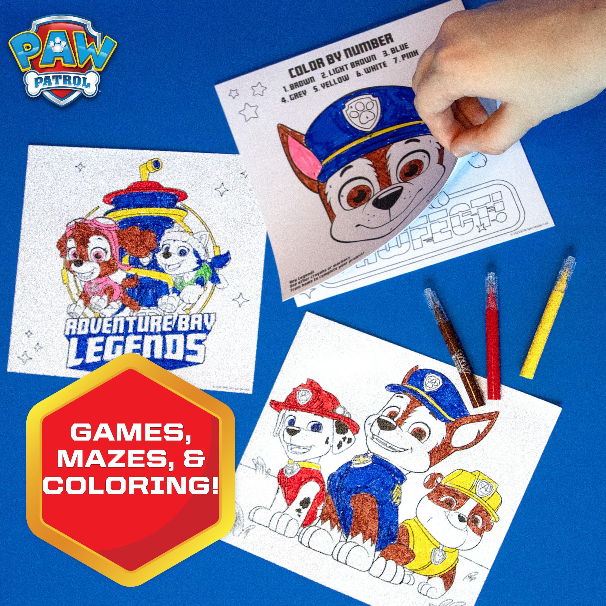 Snapklik.com : Paw Patrol Sticker Activity Playset, Over 25 Reusable ...