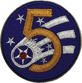 Amazon.com: 5th Air Force Patch Color : Clothing, Shoes & Jewelry