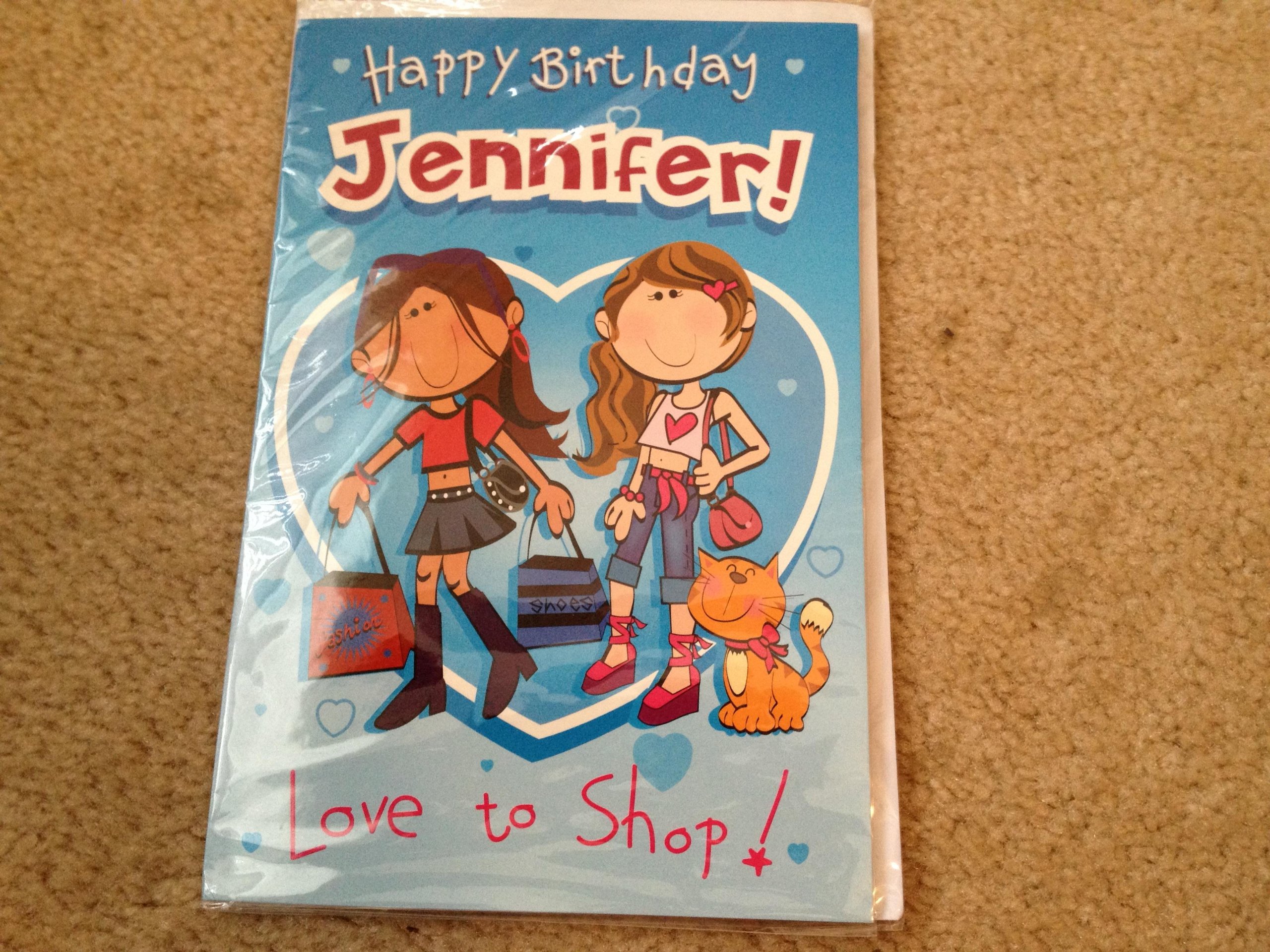 Amazon.com: Happy Birthday Jennifer - Singing Birthday Card : Home ...