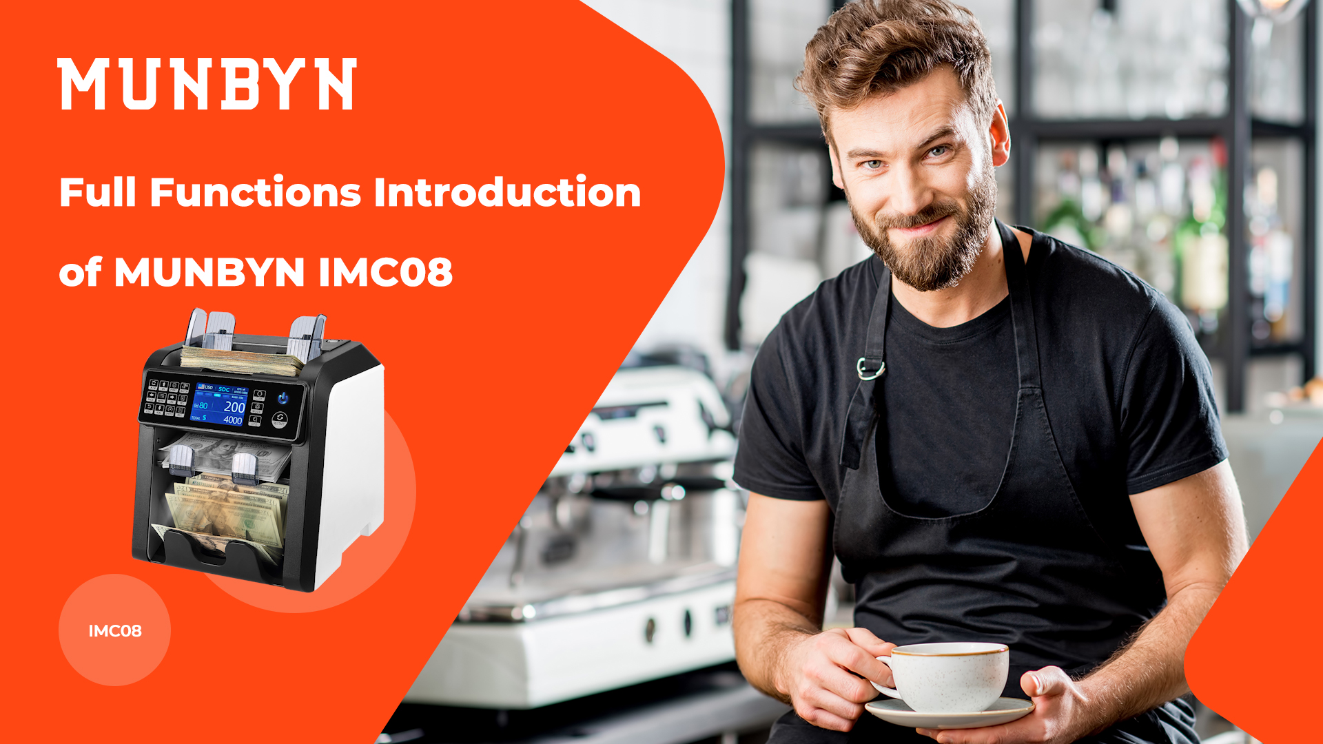 Watch Full Functions Introductions of MUNYBN IMC08 on Amazon Live