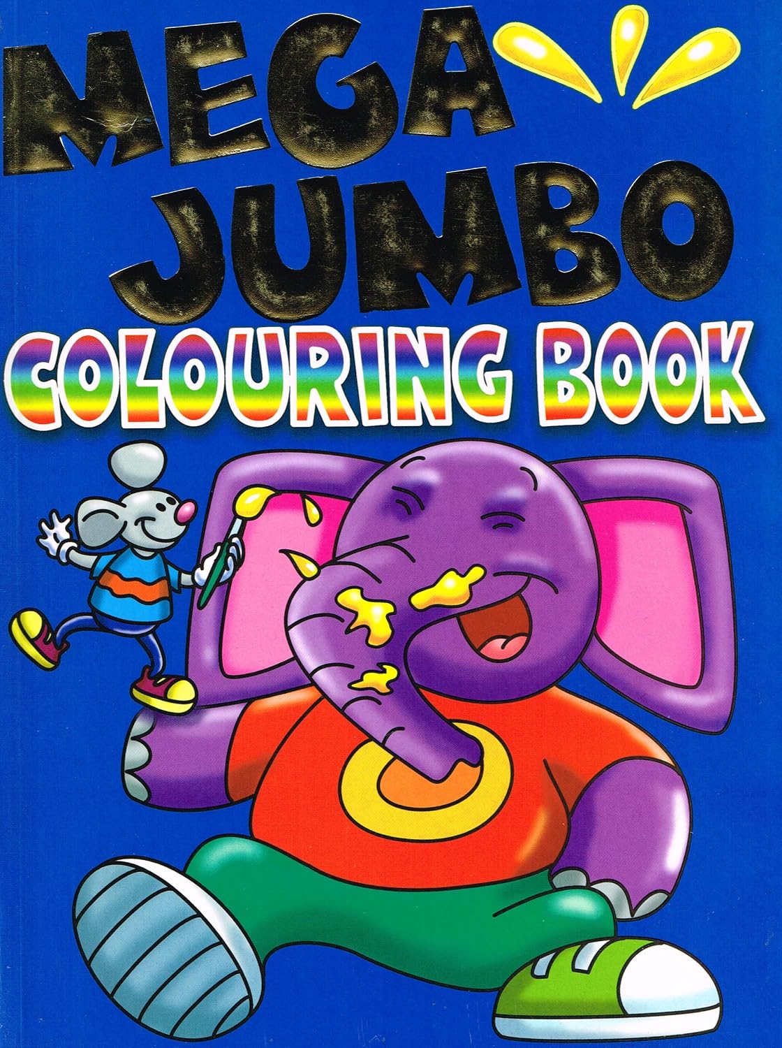 Mega Jumbo Colouring Book : Amazon.es: Libros