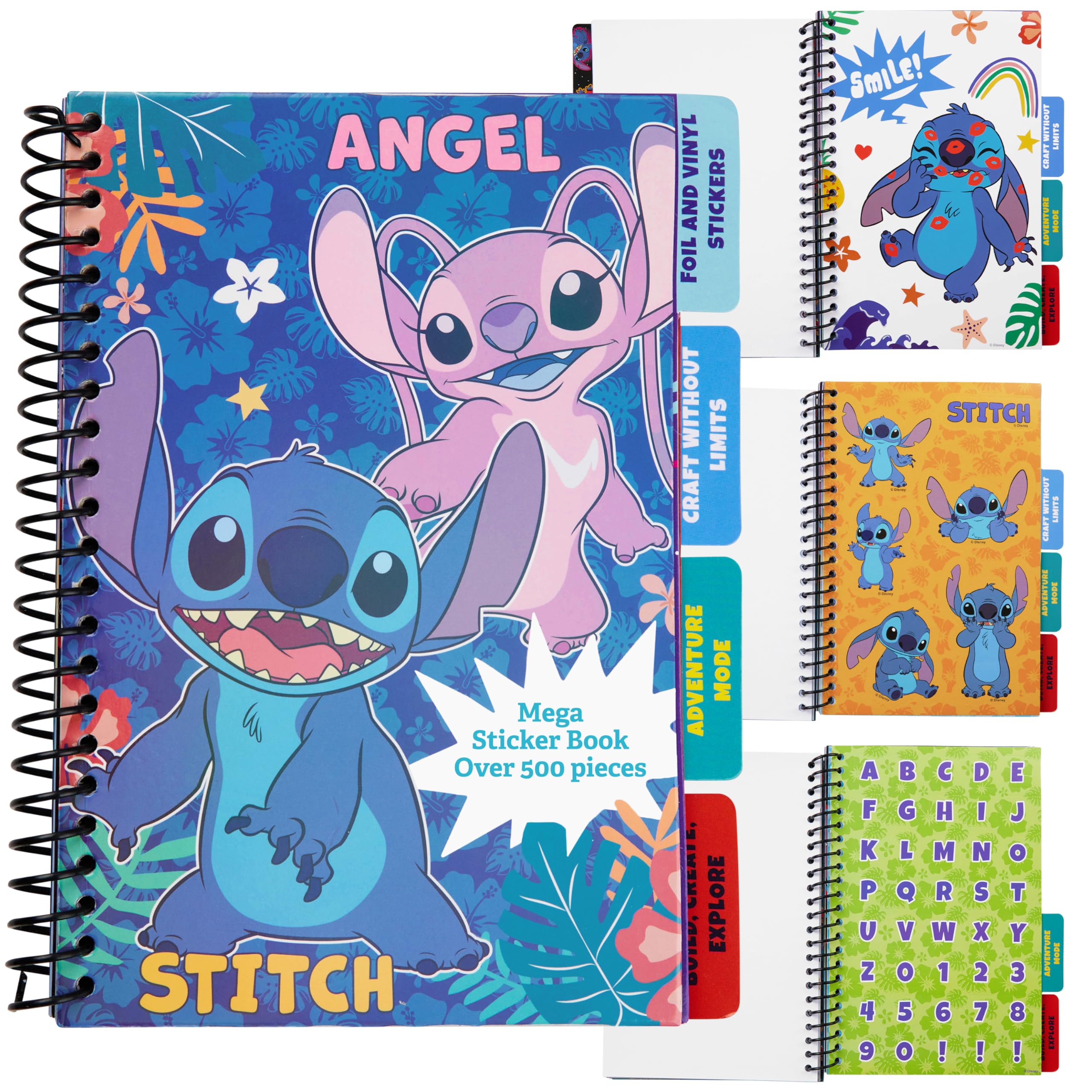 Disney Stitch Sticker Book for Kids Teens with 28 Sticker Sheets, 200 ...