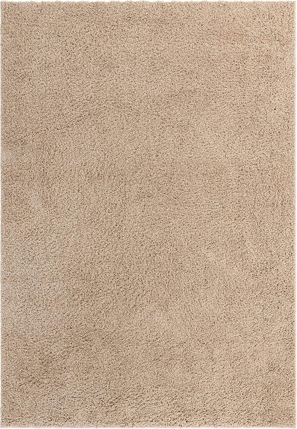 Amazon.com: Rugs.com Everyday Shag Rug Taupe 9'x12' 4" Shag Rug Perfect ...