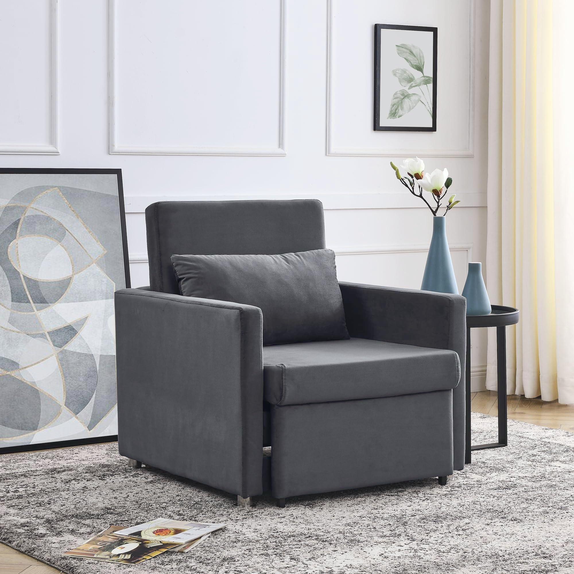 Amazon.com: Letuzplr VF13R 2-in-1 Multi-Functional Sofa, Convertible ...