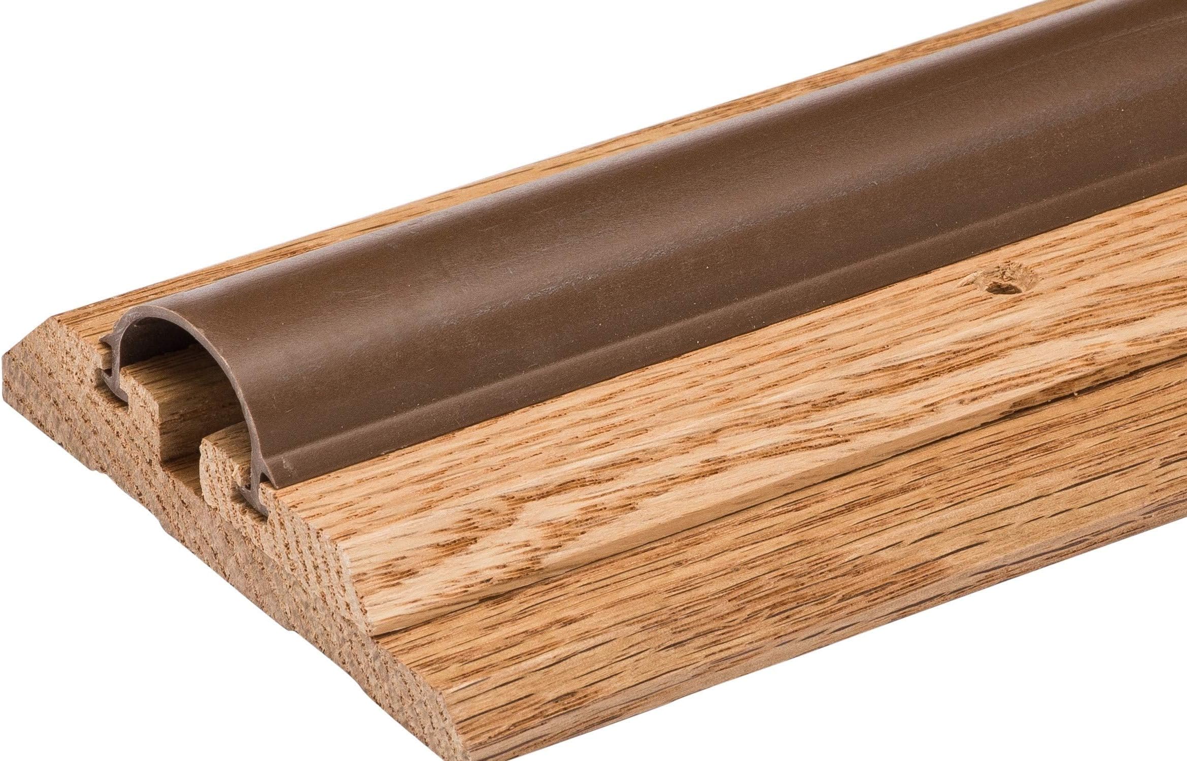 Adjustable Red Oak Threshold with Vinyl Seal 3 1/2" Wide (3 FT Long ...