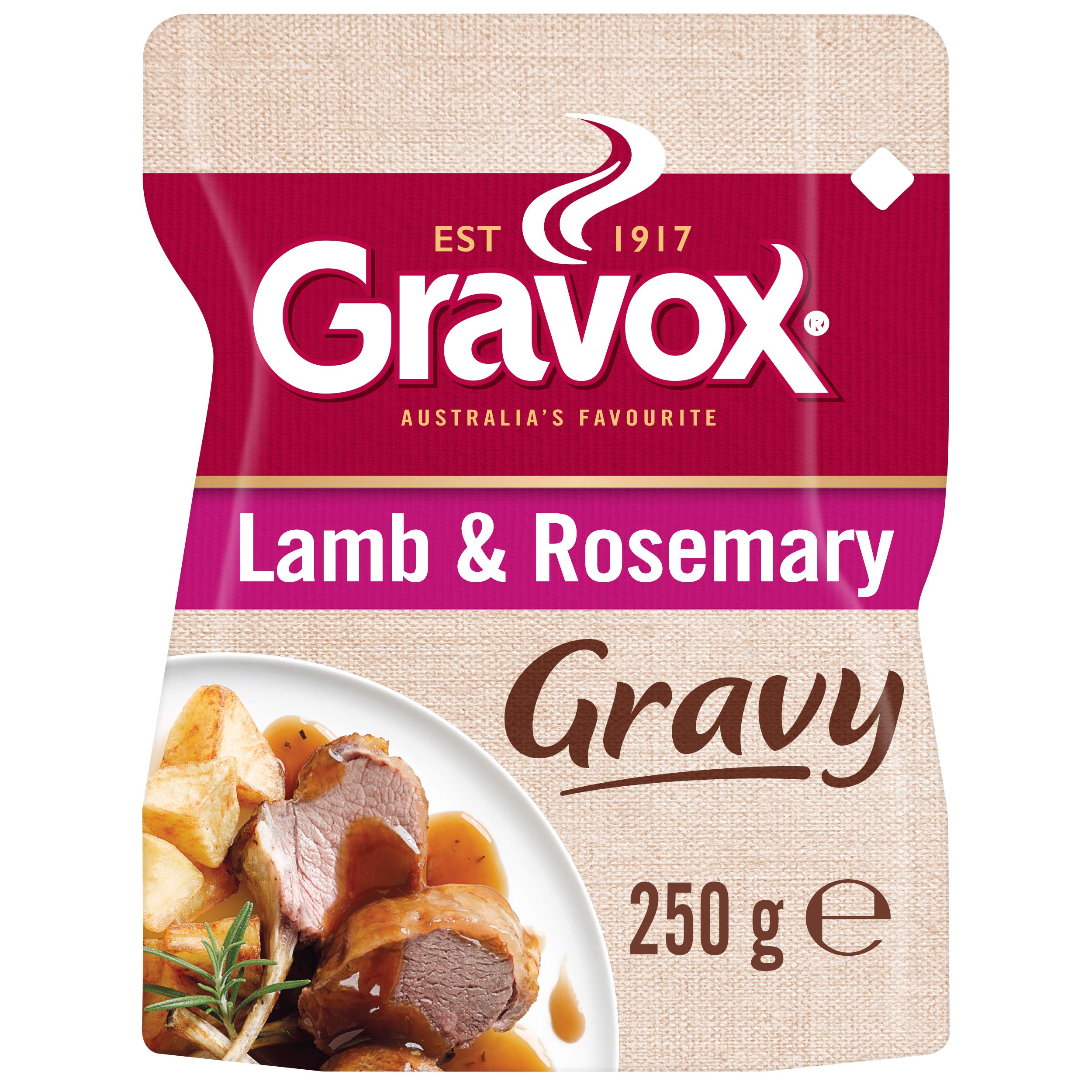 Gravox Lamb & Rosemary Gravy Pouch Liquid Pouch for Gravy and Liquid ...