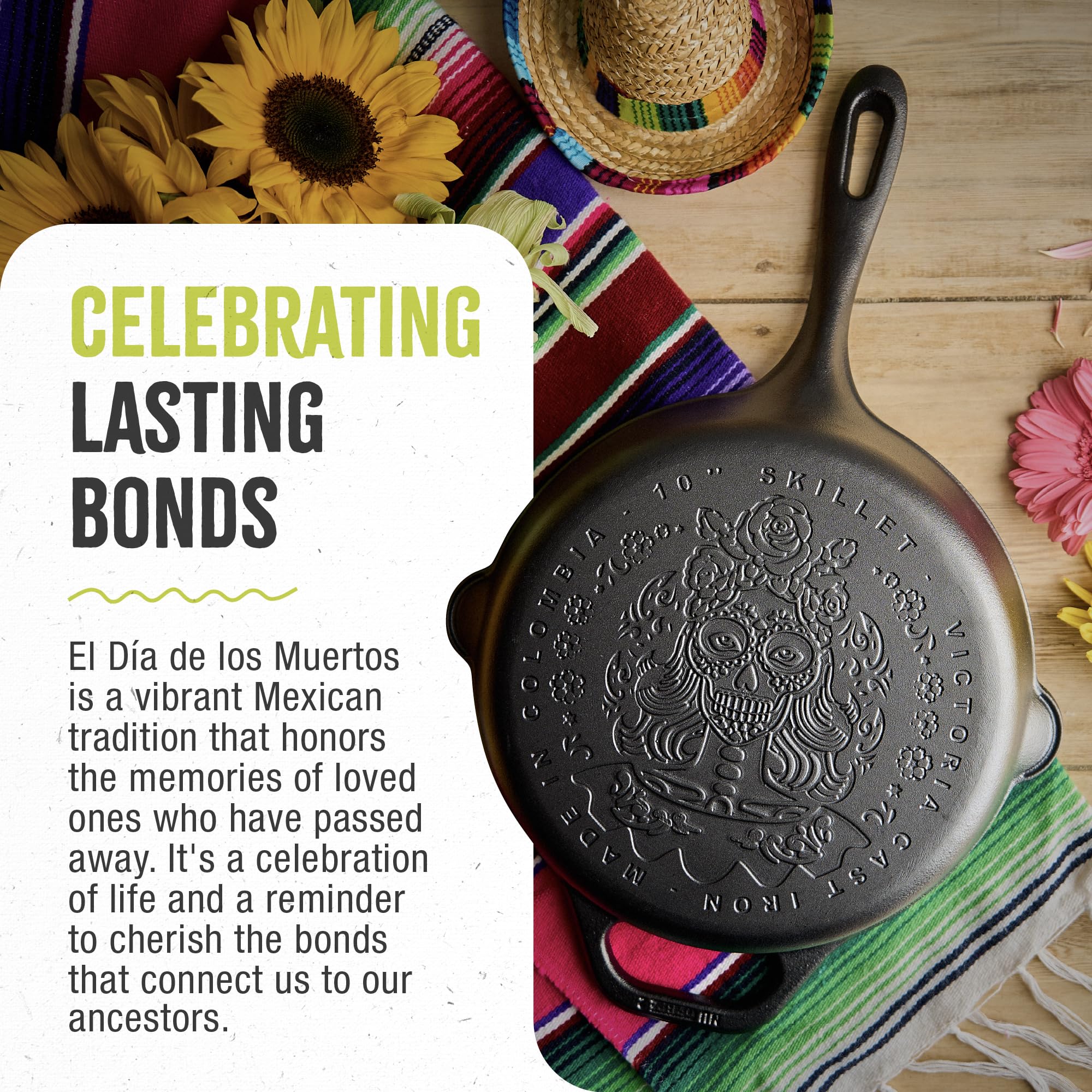 Snapklik.com : Victoria 10-Inch Day Of The Dead La Catrina Cast Iron ...