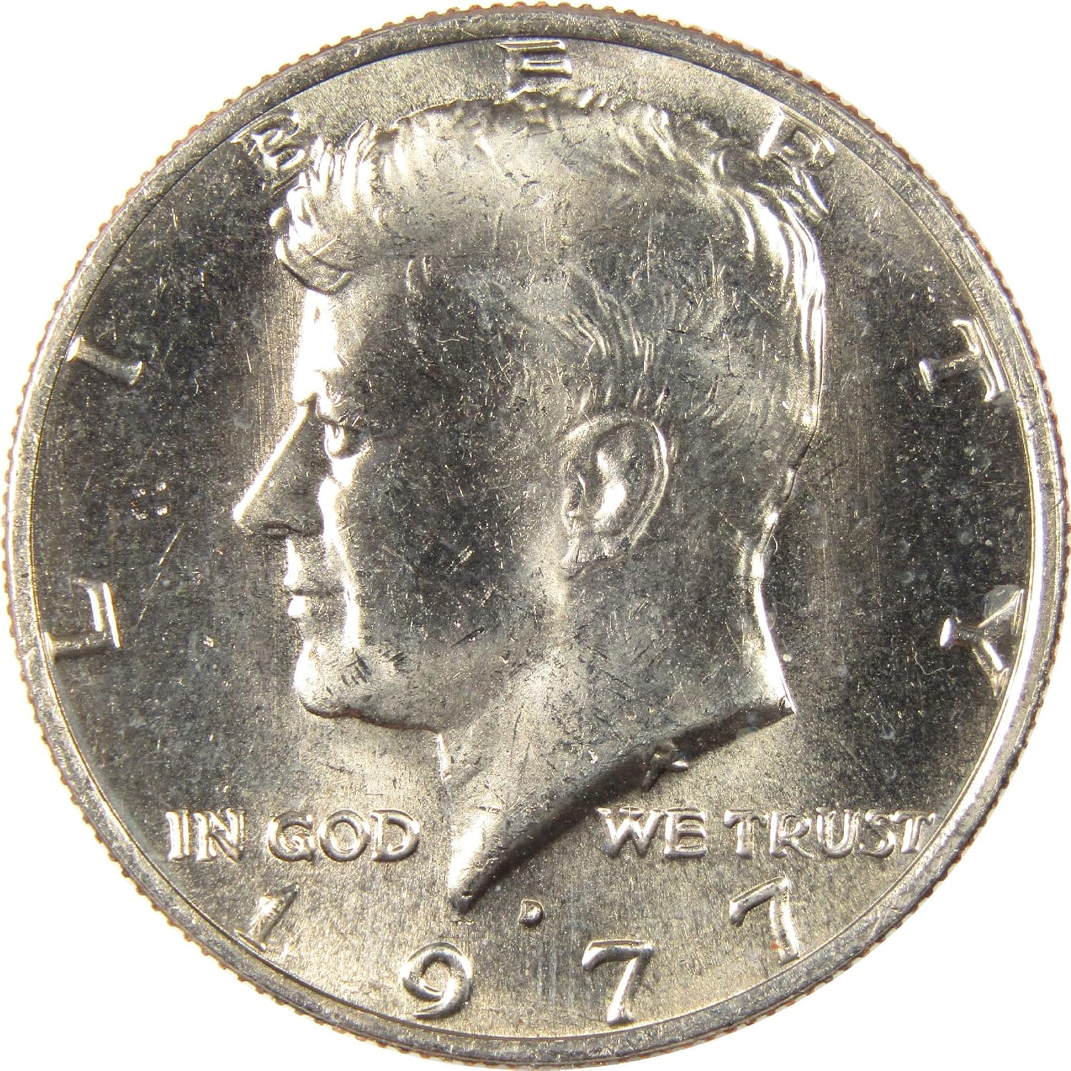 1977 D Kennedy Half Dollar Uncirculated Clad 50c Coin at Amazon's ...