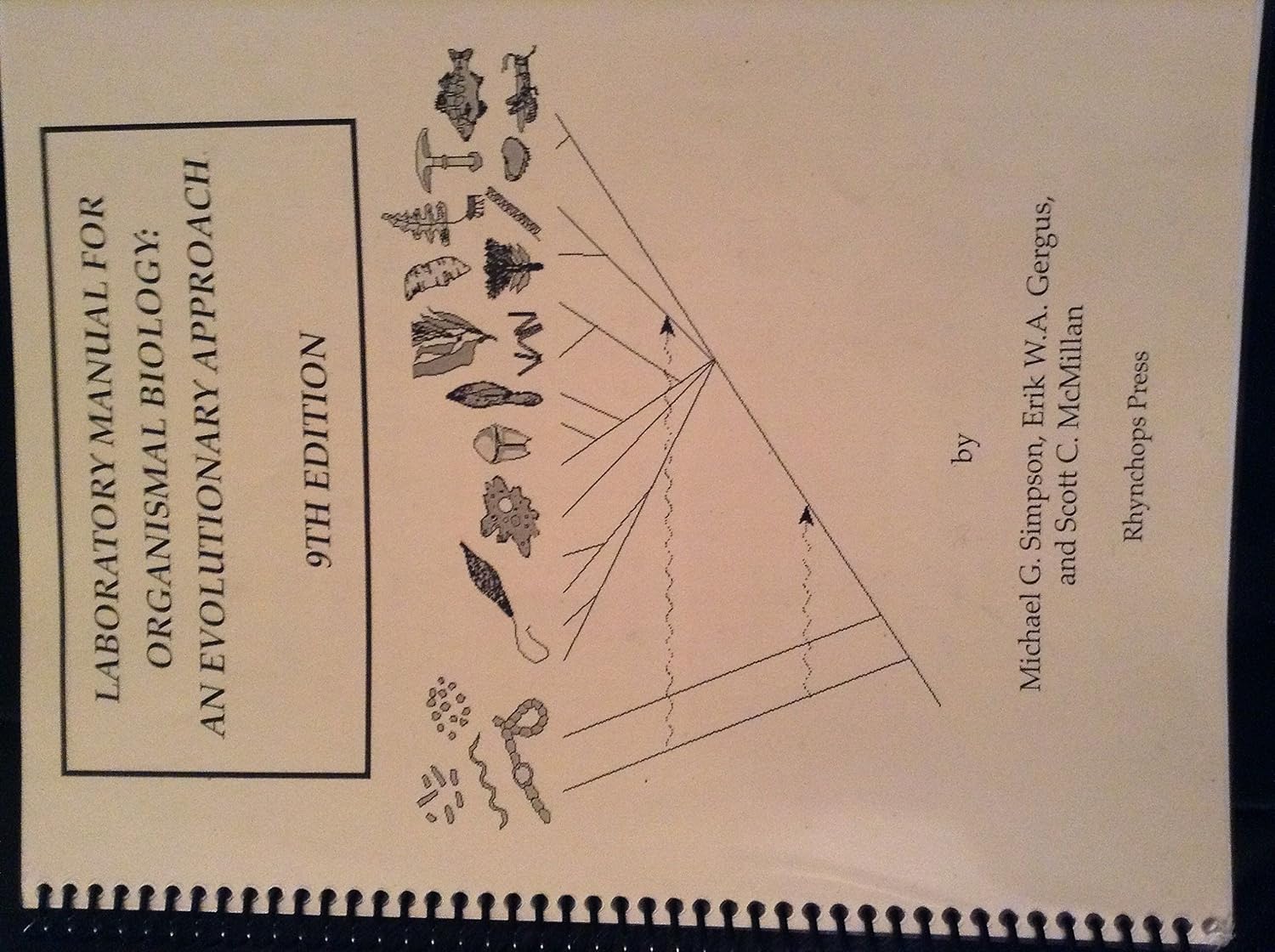 Laboratory Manual for Organismal Biology: An Evolutionary Approach ...
