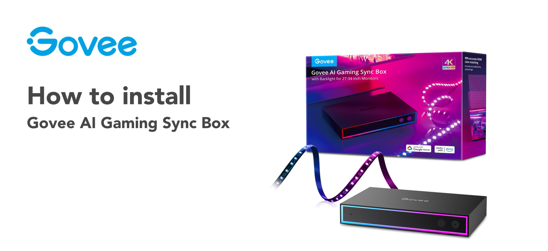 Watch How to install Govee AI Gaming Sync Box? on Amazon Live